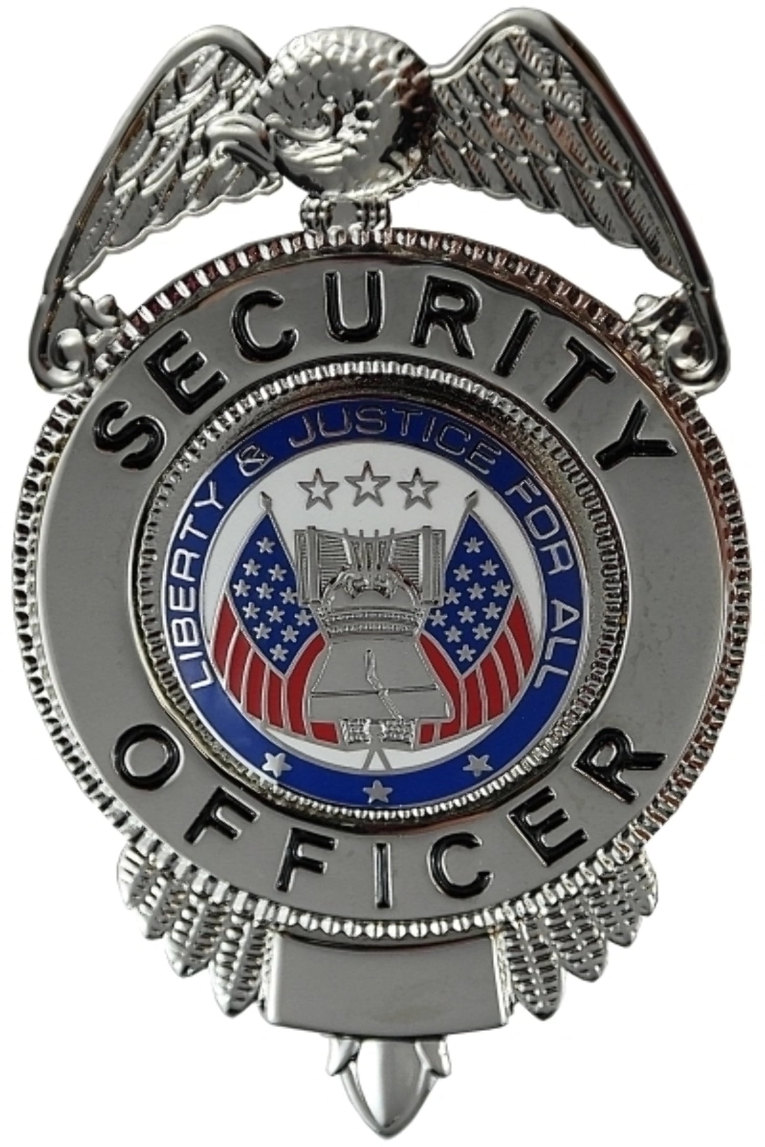 Hero's Pride Security Officer Badge, Silver Finish, Large - Walmart.com