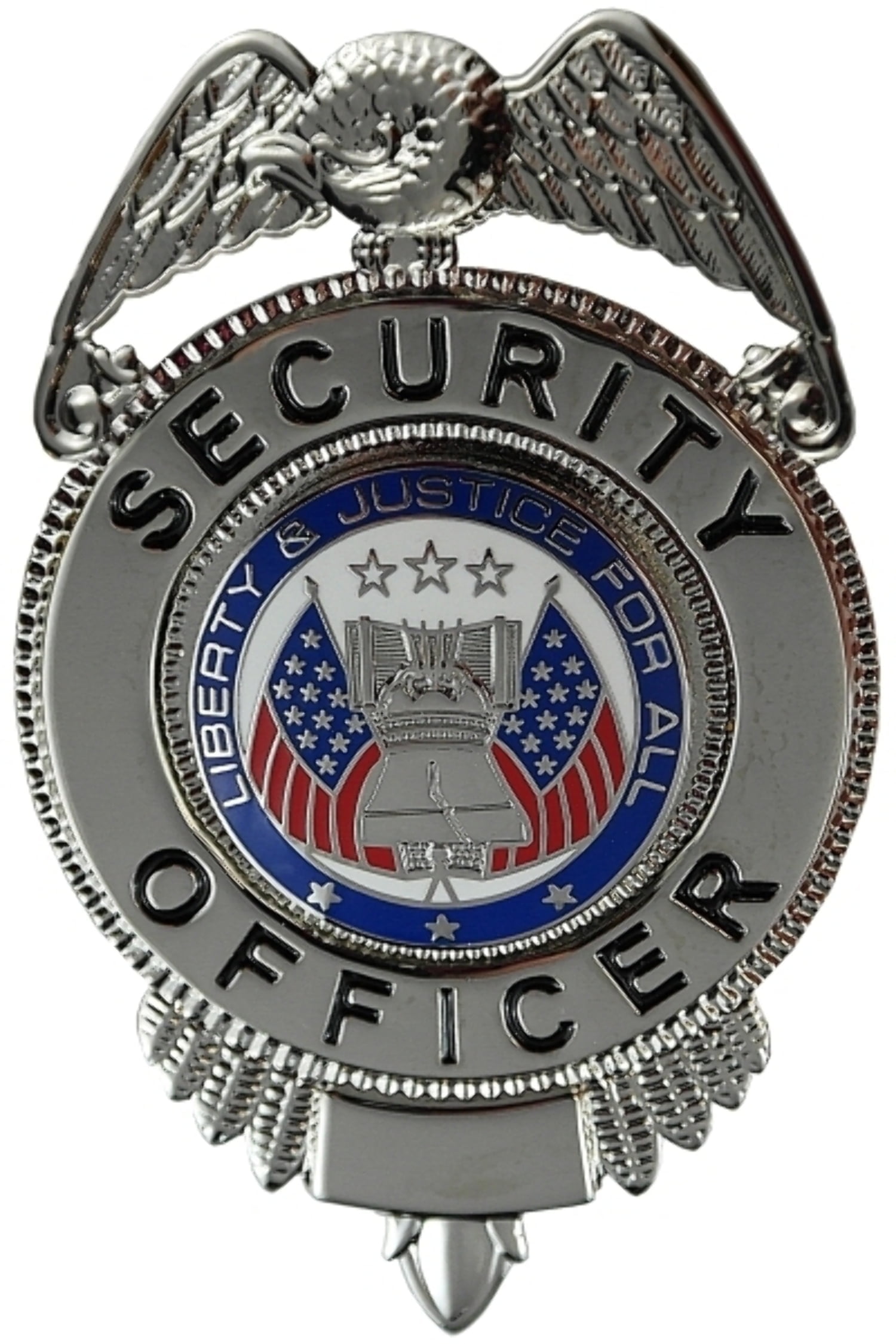 Hero's Pride Security Officer Badge, Silver Finish, Small - Walmart.com