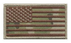 Hero's Pride U.S. Flag Patch, Desert/OCP Colors, Hook Backing, 3-1/4" x ...