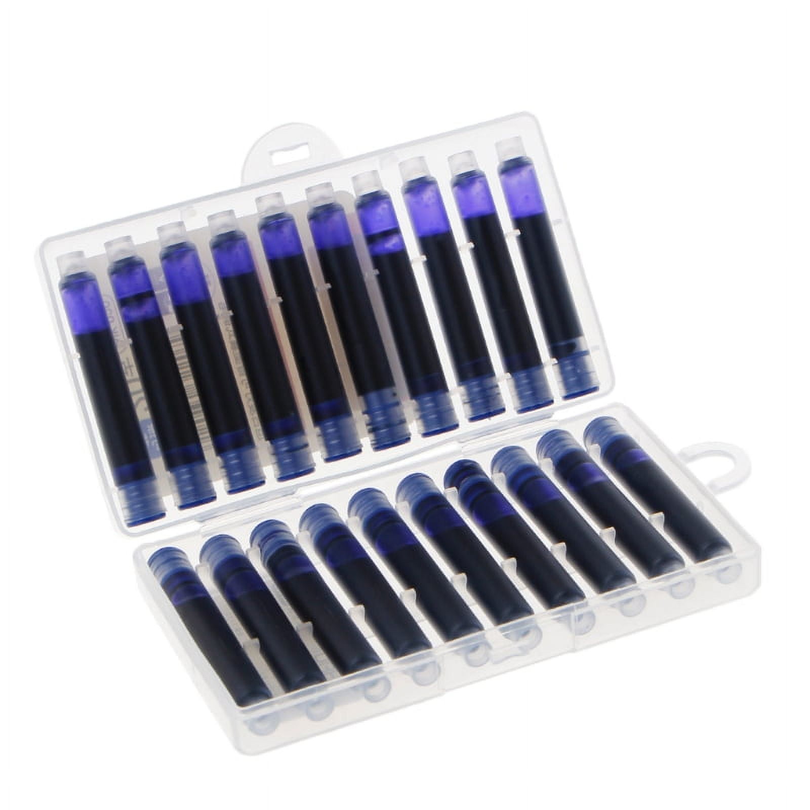HeroNeo 20 Pcs Replaceable Fountain Pen Ink Cartridge Refill Ink Sac ...