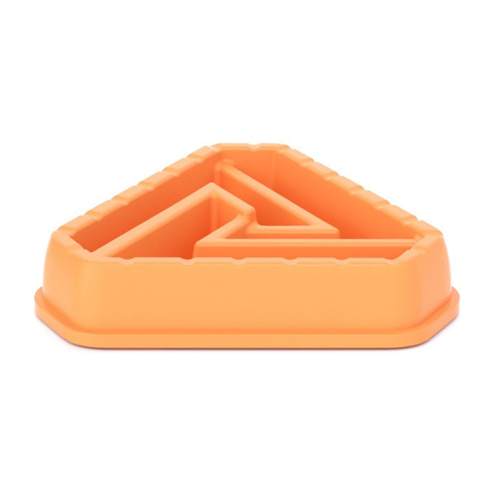 HeroNeo Pet Slow Eating Feeder for Triangle Shape Dog Bowl for Cat ...