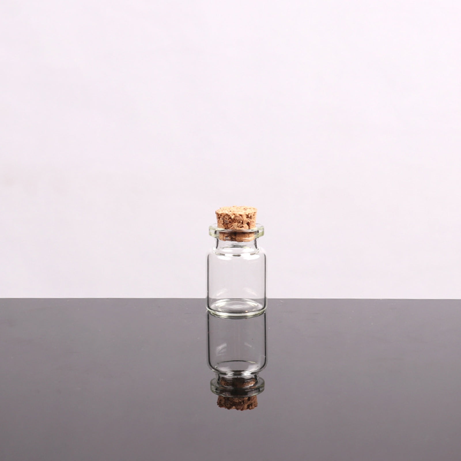 HeroNeo Small Bottles with Cork Stoppers Tiny Vials Small Clear Glass ...
