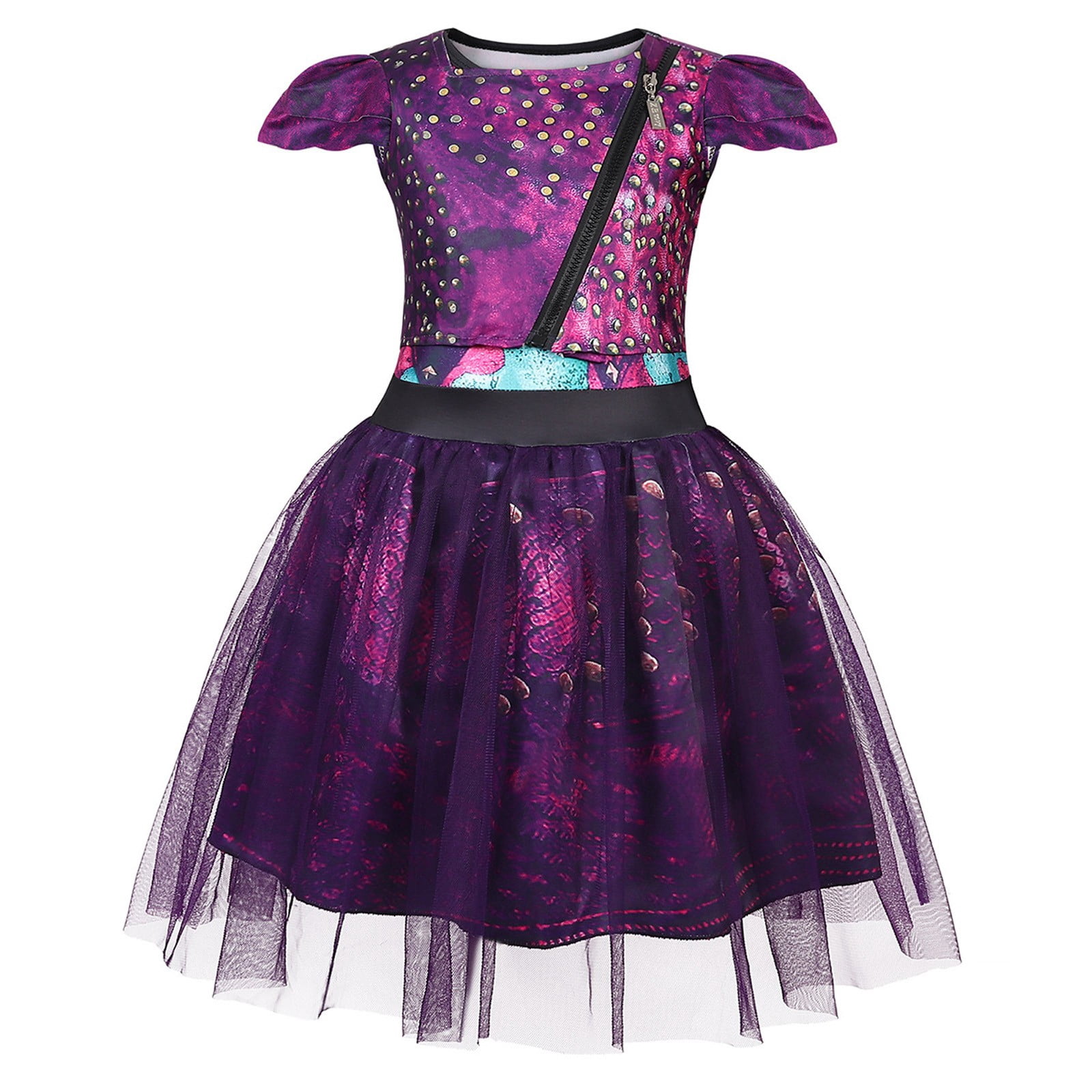 HeroPup Descendants Costume Dark Purple Skirt for Teens Descendants ...