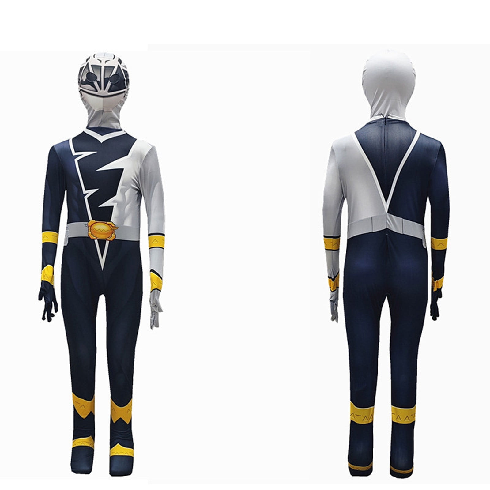 HeroPup Power Rangers Costumes Jumpsuit Cosplay Costumes Mighty Morphin ...