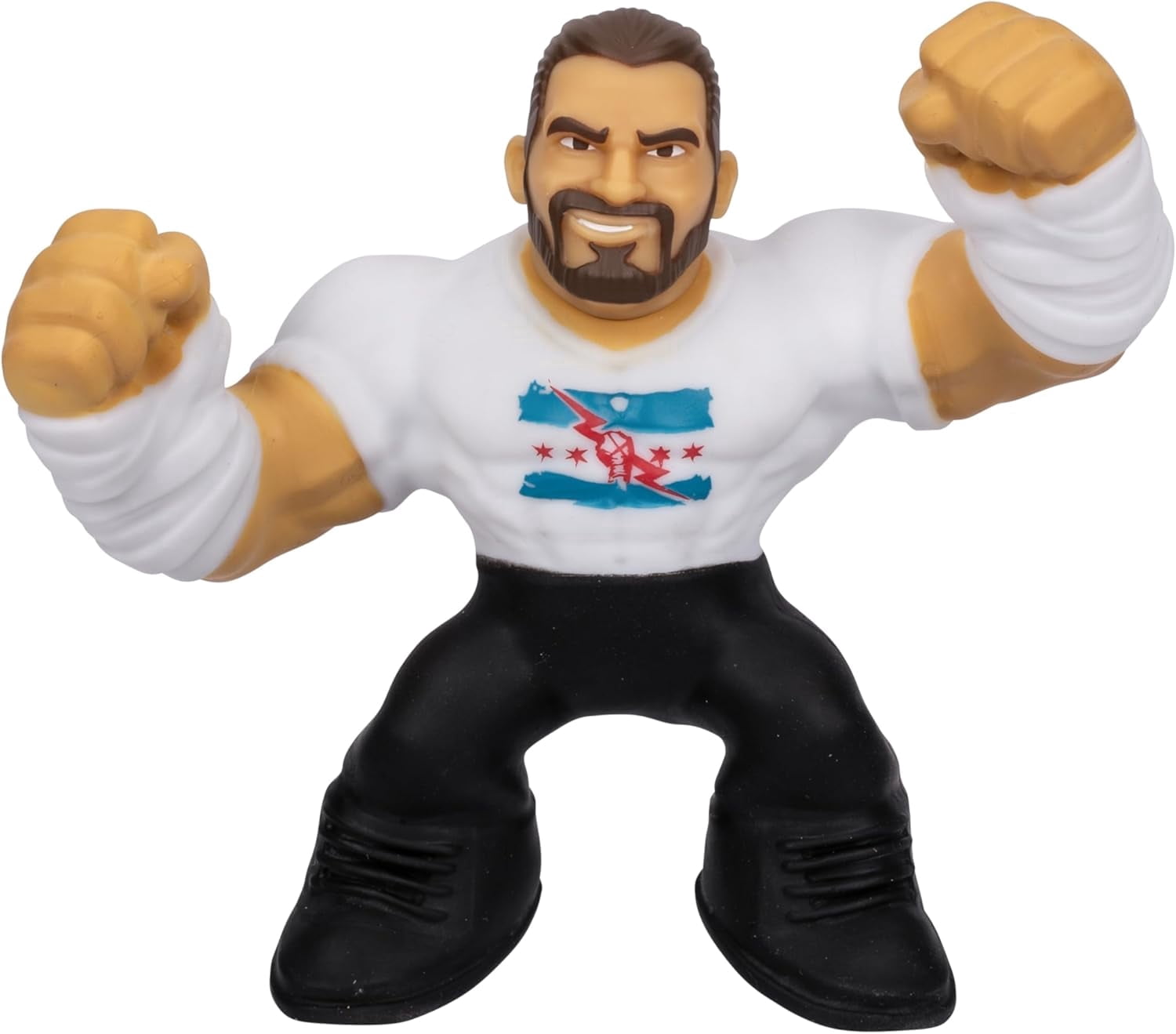Heroes of Goo Jit Zu WWE Stretchy Superstar CM Punk, Stretch This ...
