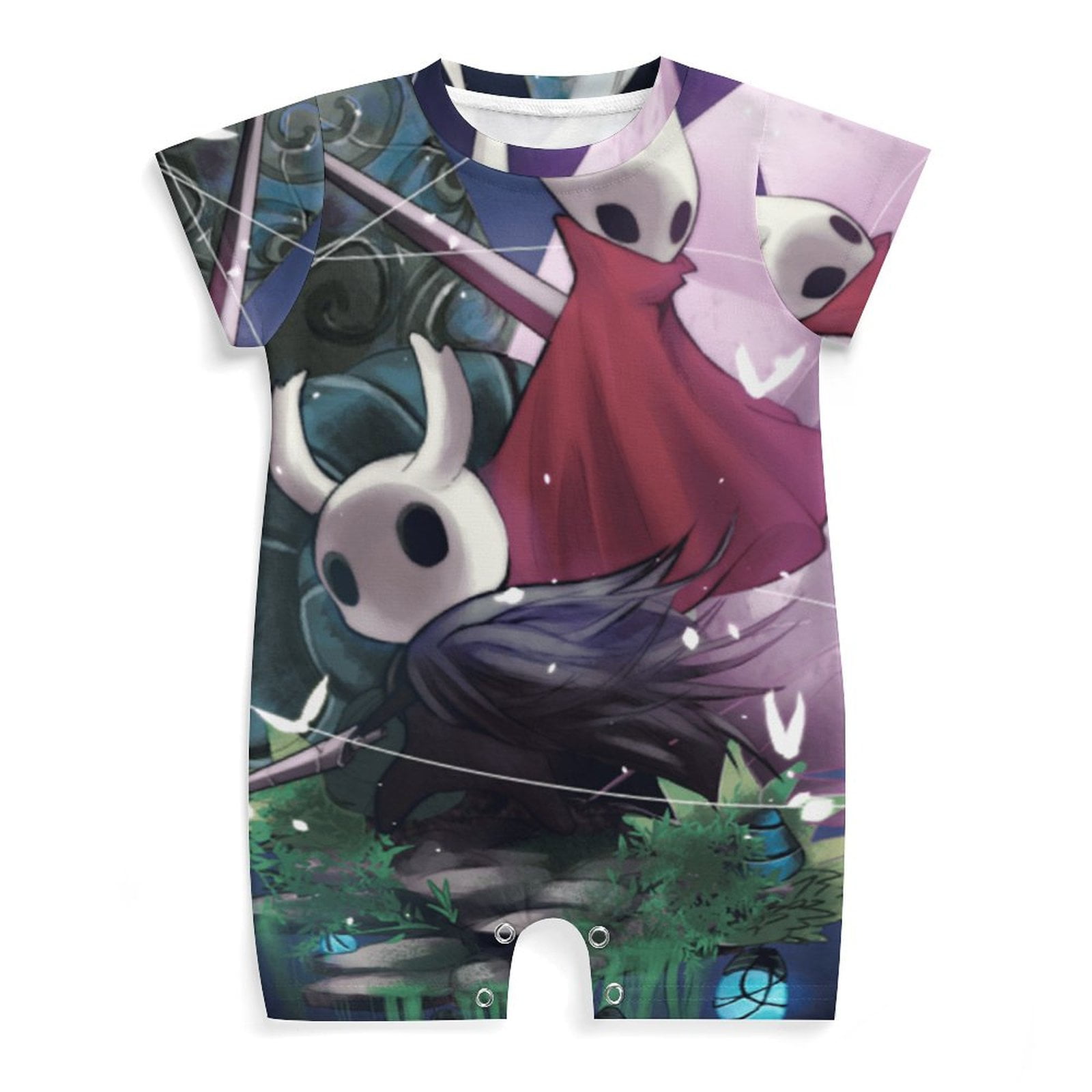 Heroes Hollow Knight Baby Romper Jumpsuit Summer Short Sleeve One-Piece Outfit Clothing Set ...