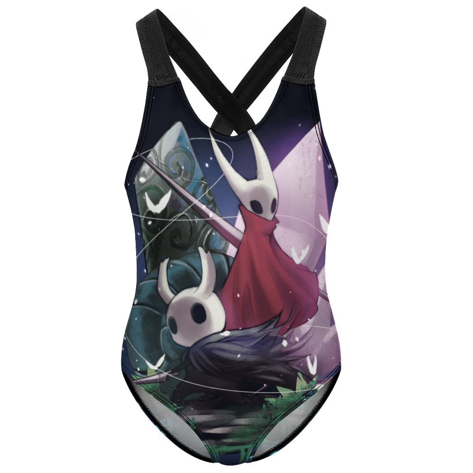 Heroes Hollow Knight Children's One-piece Swimsuit Summer Girl's Swimming Pool Beach Swimwear ...