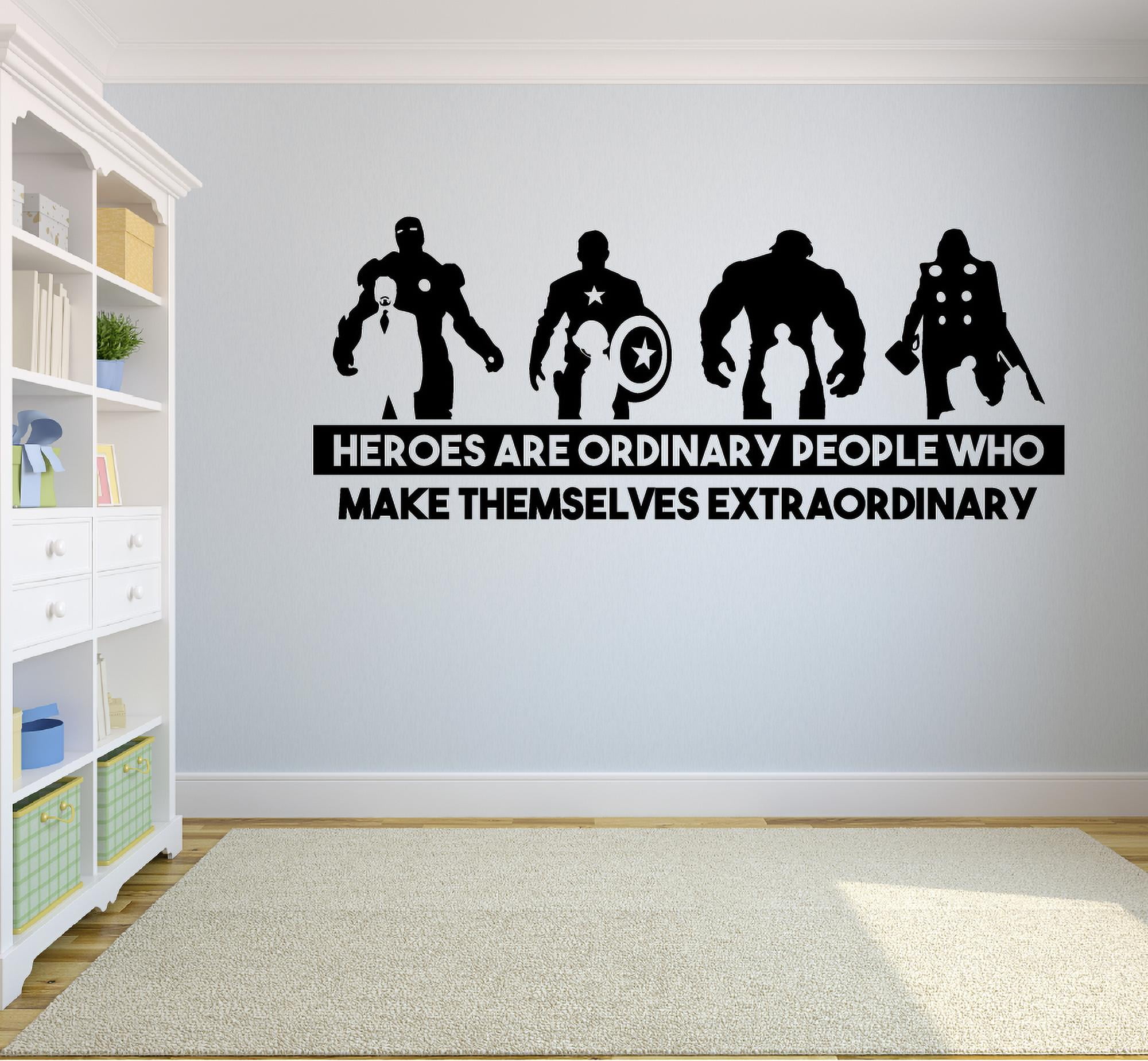 Heroes Are Ordinary People Who Make Themselves Extraordinary - Quotes ...