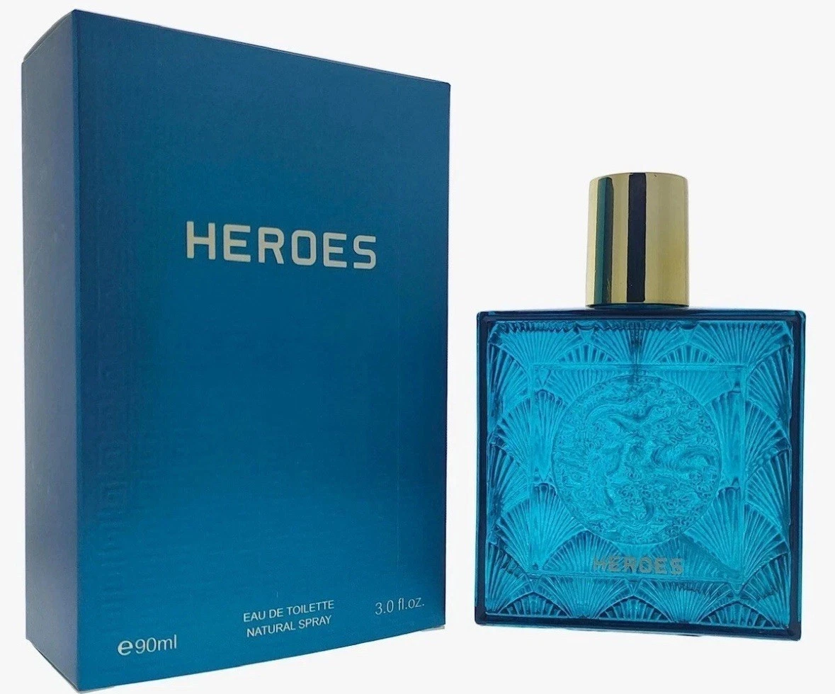 Heroes 3.0 oz EDT Spray perfum for Men – Fresh, Masculine Fragrance ...