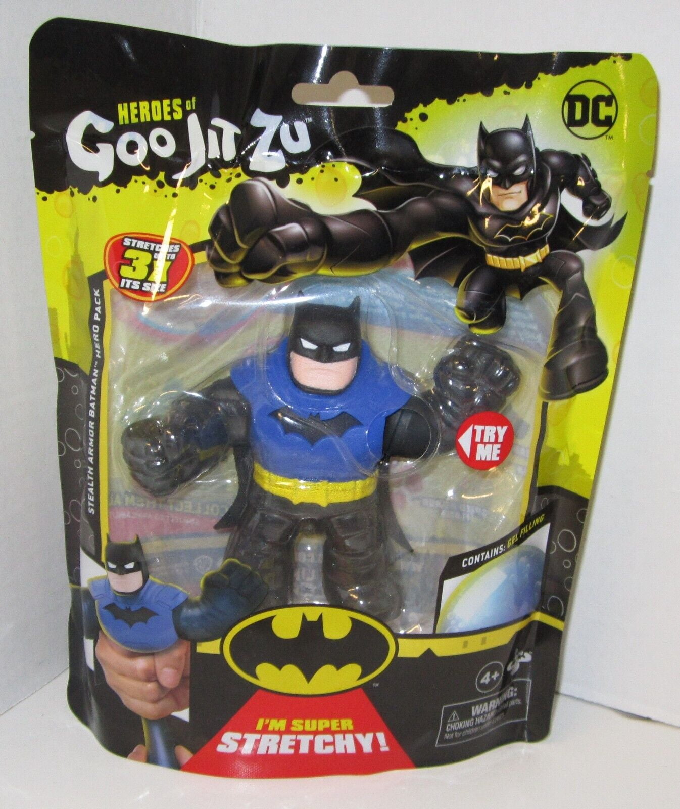 Heroes of Goo Jit Zu DC Hero Pack Batman - Squishy, Stretchy, Gooey ...