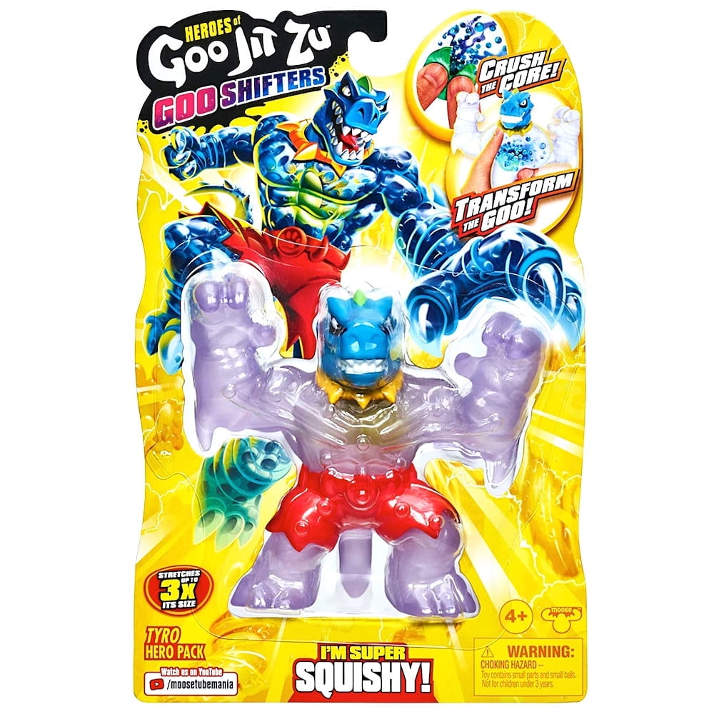 Heroes of Goo Jit Zu Goo Shifters Tyro Hero Pack, Purple - Walmart.com
