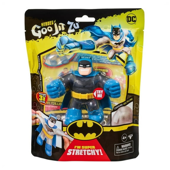 Heroes of Goo Jit Zu Hero Pack Blue Batt-man Squishy 5" Figure - Walmart.com