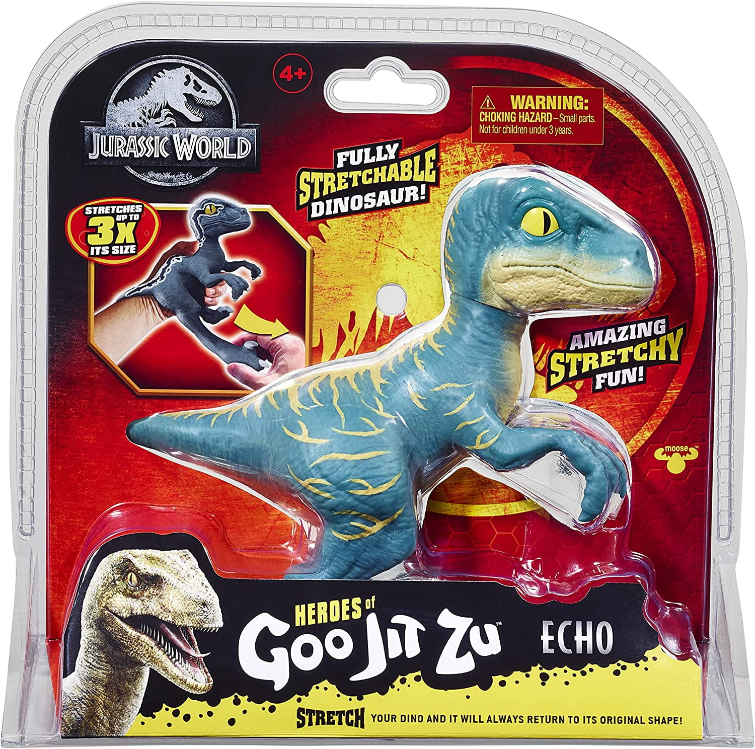 Heroes of Goo Jit Zu - Licensed Jurassic World - Stretch Heroes - Echo ...