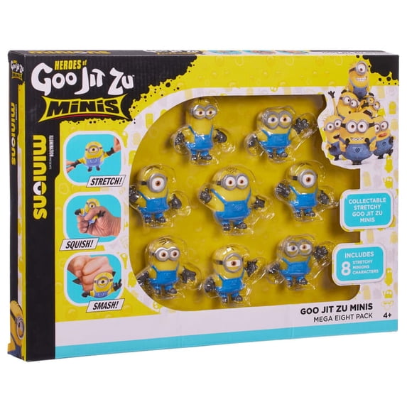 Heroes of Goo Jit Zu MINIONS Minis 8 Pack - Walmart.com