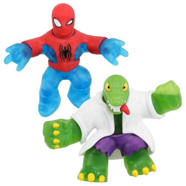 Heroes of Goo Jit Zu Marvel Goo Shifters Spider-Man VS Lizard, 2 ...