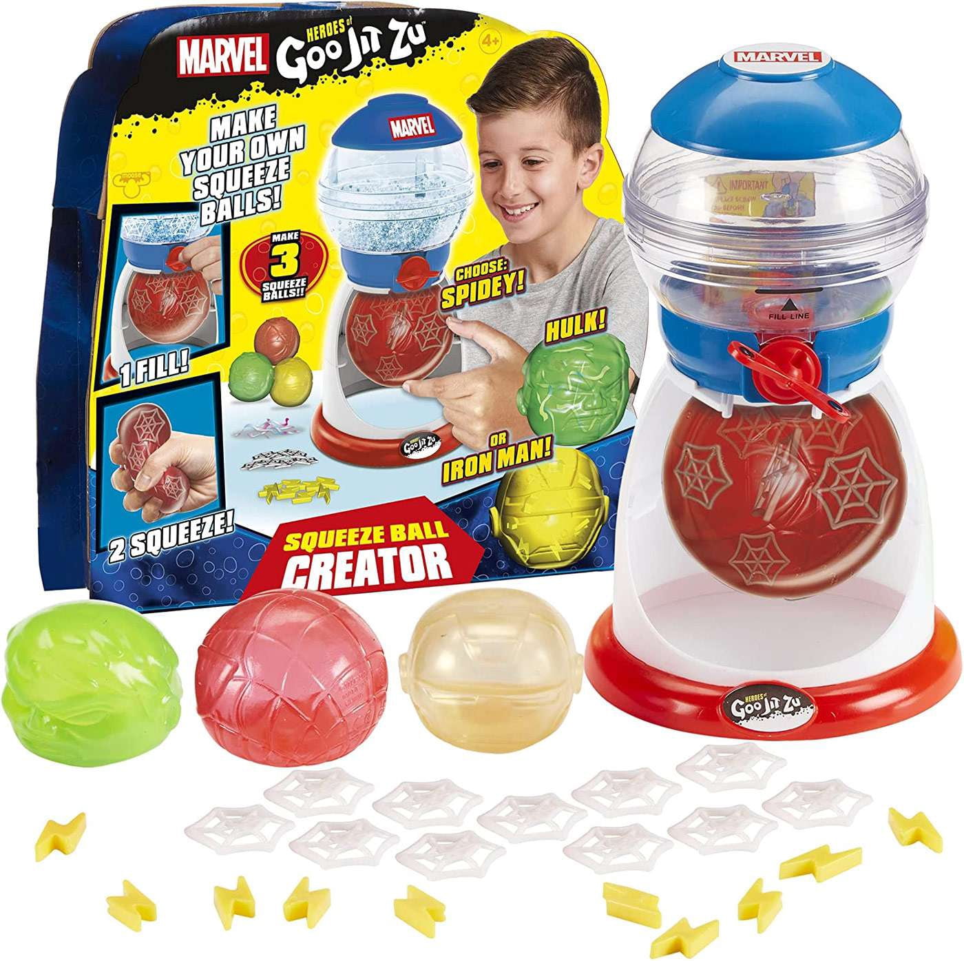 Heroes of Goo Jit Zu Marvel Squeeze Ball Creator Play Set - Walmart.com