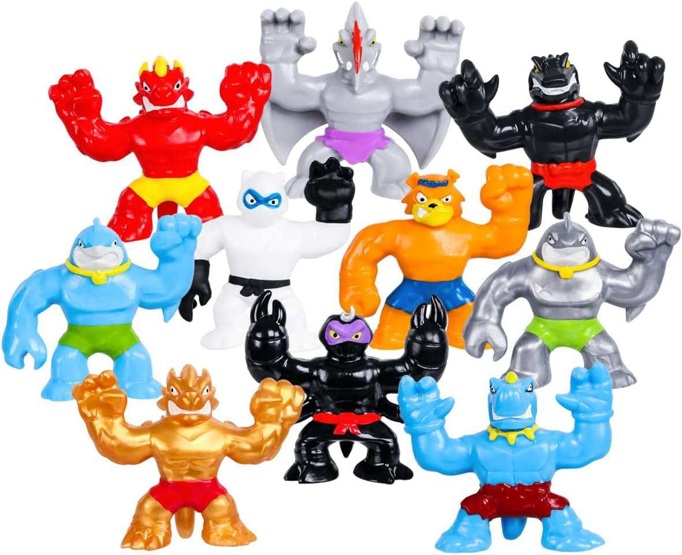 Heroes of Goo Jit Zu Minis, Minis Mega 10 Pack. Stretch, Squish, Battle ...