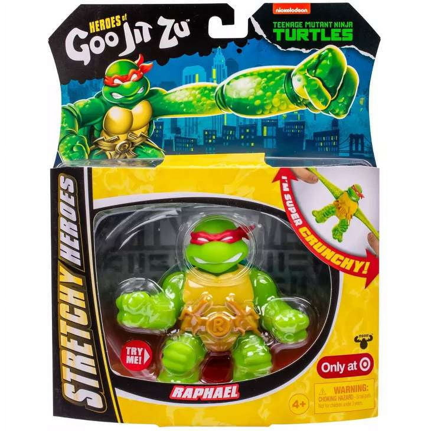 Heroes of Goo Jit Zu Teenage Mutant Ninja Turtles Raphael Action Figure ...