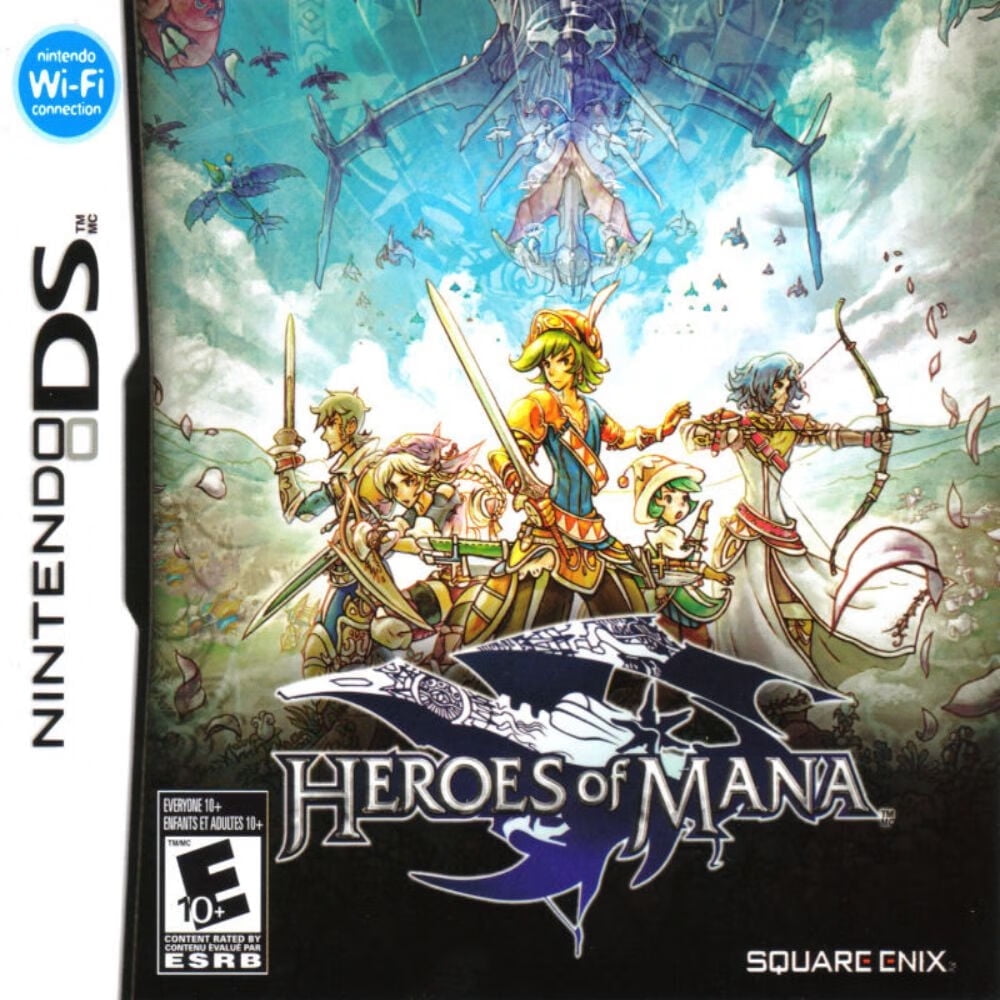 DS Game Cartridges Heroes of Mana US Version,DS Game Card for NDS 3DS DSI DS - Walmart.com
