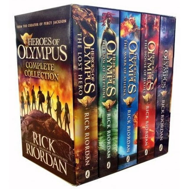 Heroes of Olympus Complete Collection (Paperback) by Rick Riordan - Walmart.com