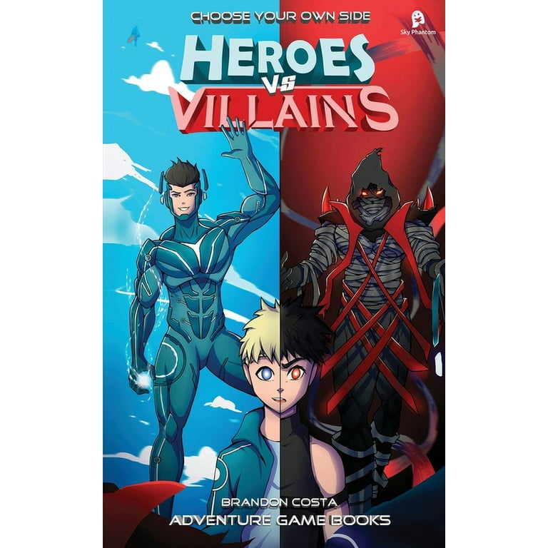 Comic Hero And Villain