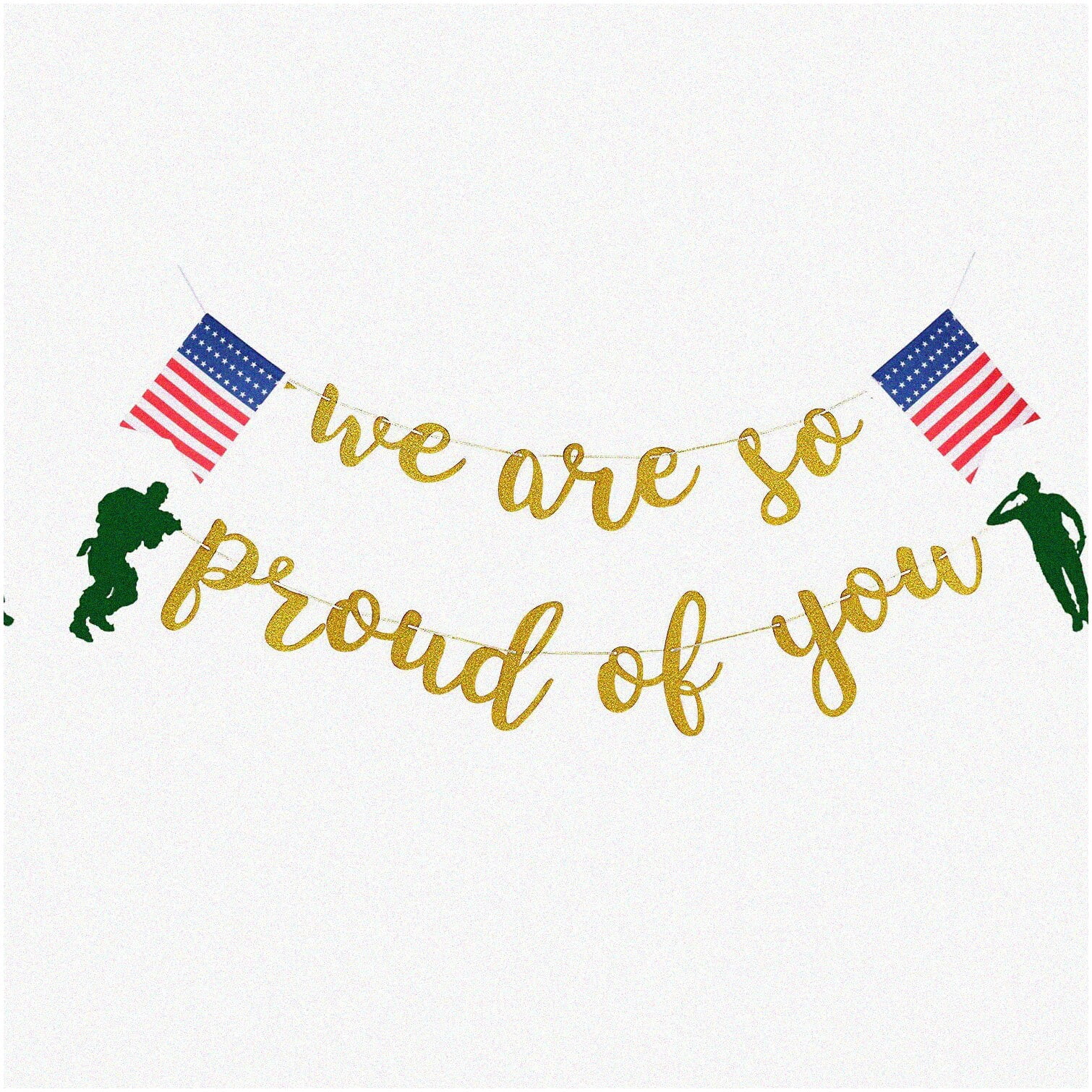 Heroic Pride Patriotic Soldier Banners - Perfect for Veterans Day ...