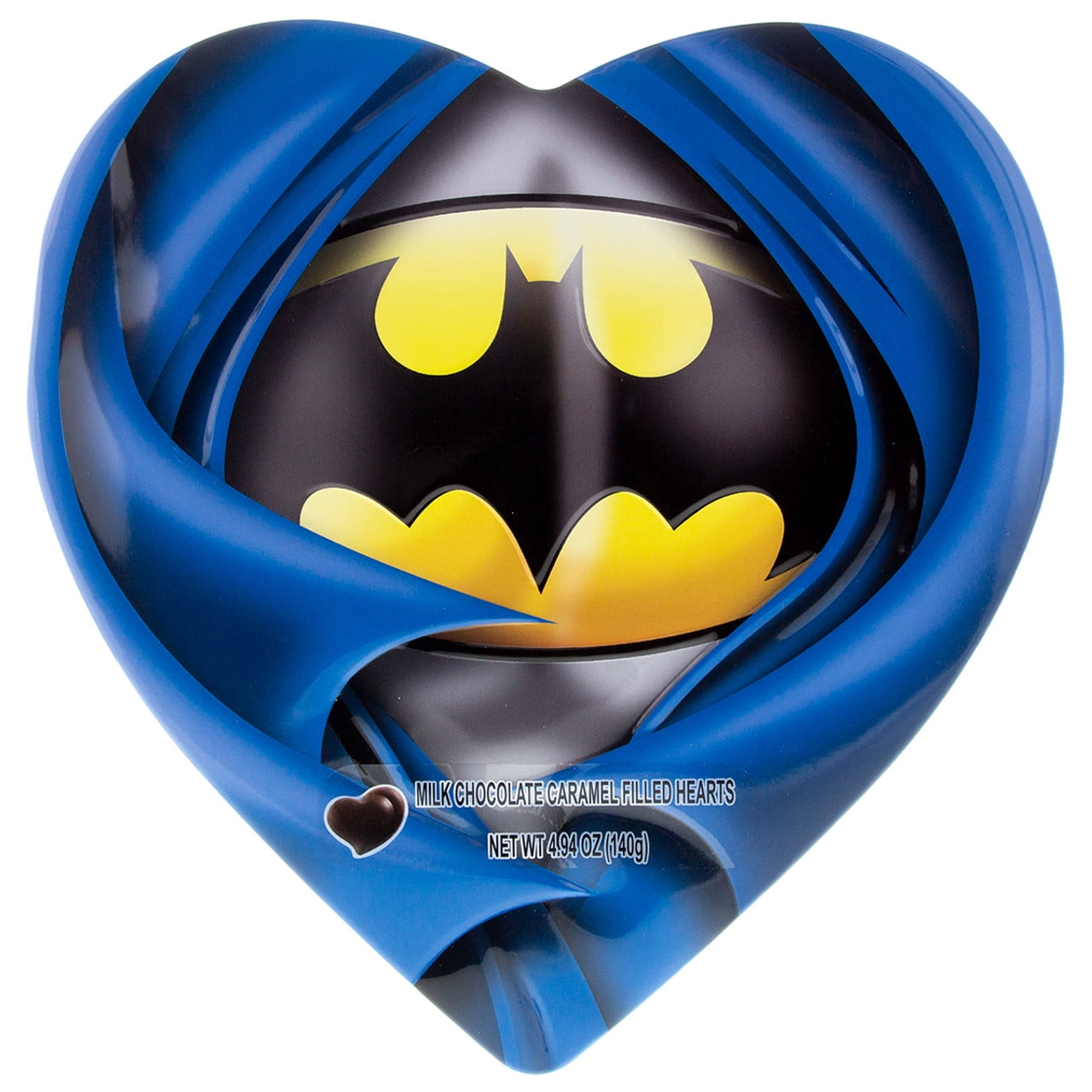 Heroic Valentine's Day Gift : Batman Chest-Themed Large Heart Tin with ...