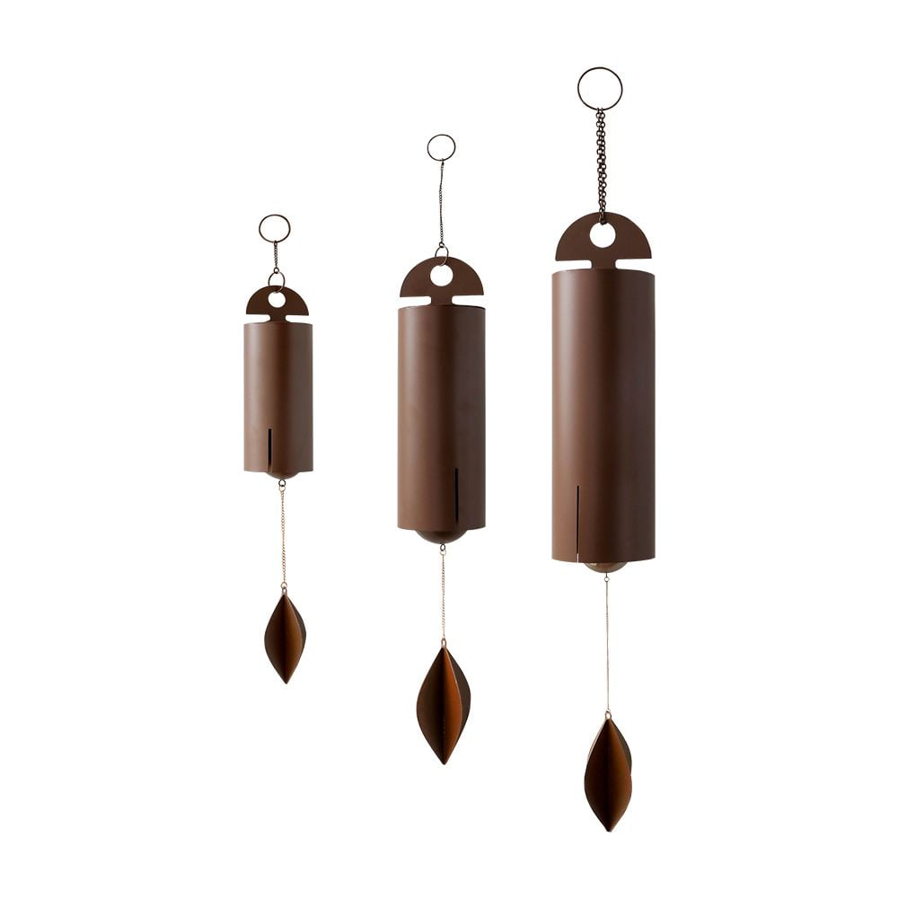 Heroic Wind Chimes - Outdoor Antique Metal Cylinder Wind Bells with ...