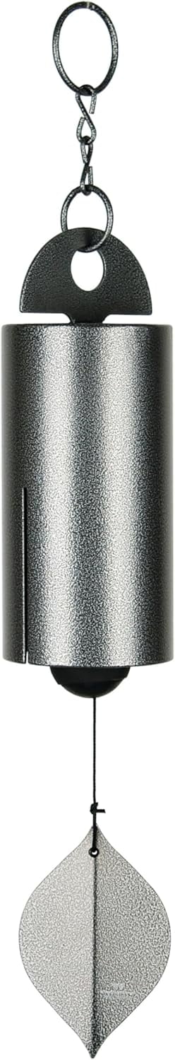 Heroic Windbell Wind Chime for Outside 24" Medium Grey,Deep Tone Sound ...