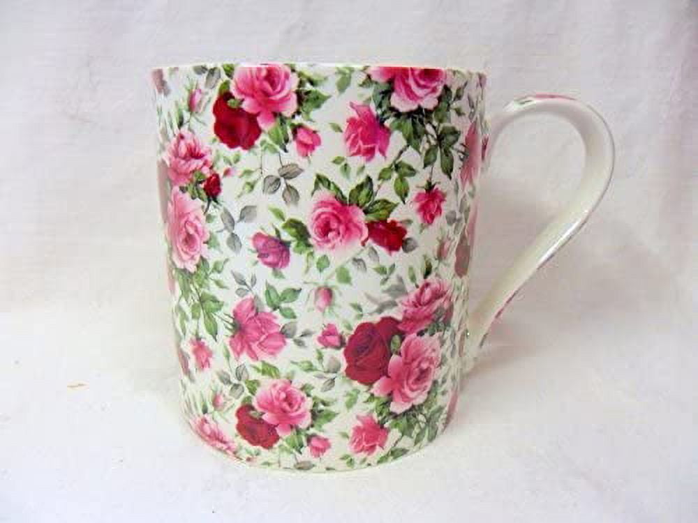 Heron Cross Pottery Abbeydale Collection Jumbo China Mug in Vintage ...