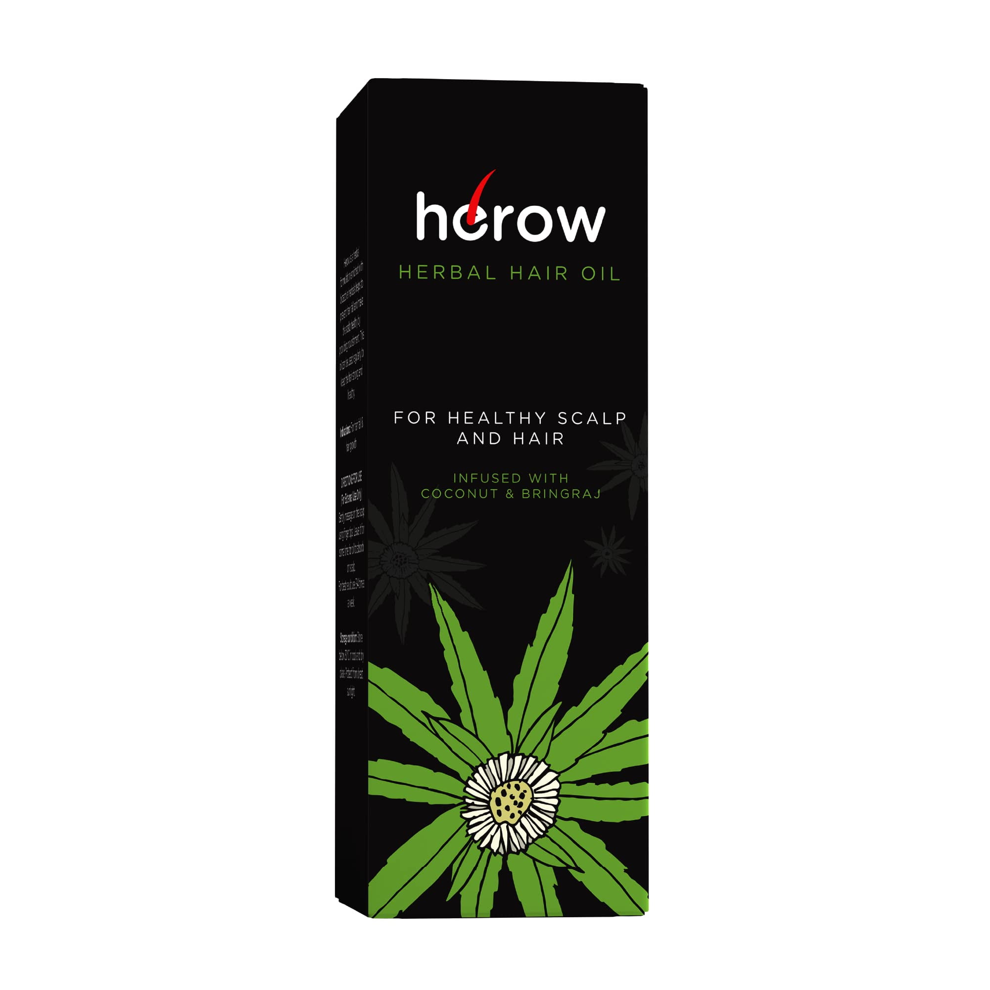 Herow- Herbal Hair Oil For Hair Fall Control And Regrowth |Bhringraj ...