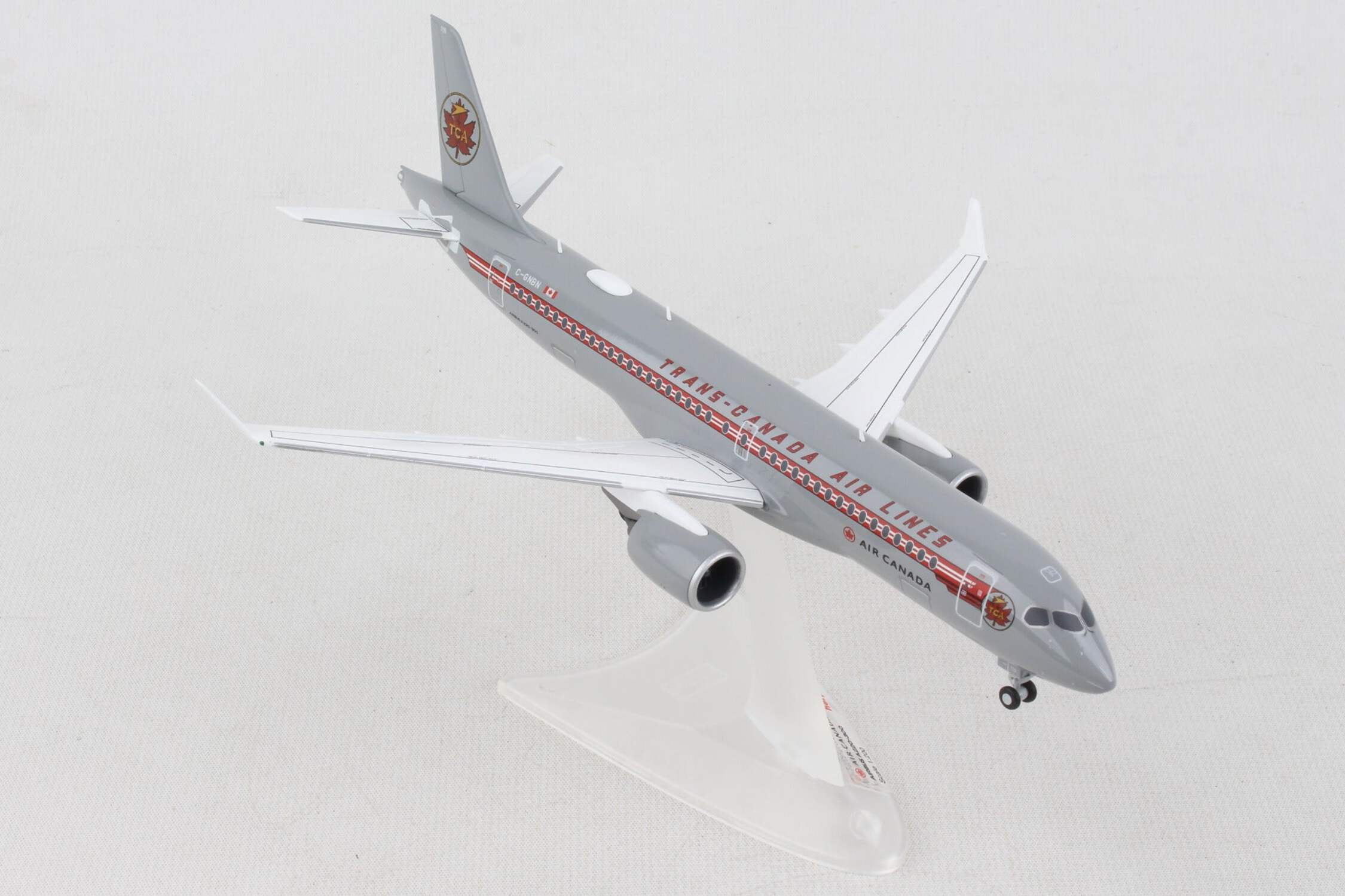 Herpa 1:200 Airbus A220-300: Air Canada, Transcanada Retro - Walmart.com