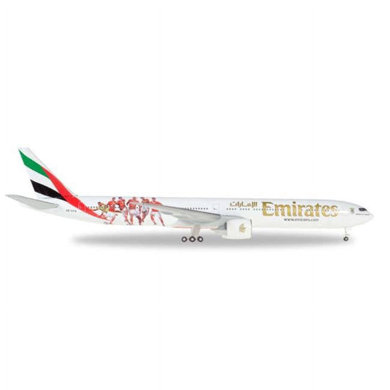 Herpa 500 Scale HE529853 Emirates 777-300ER Benifica Lissabon A6-EPA, 1 ...
