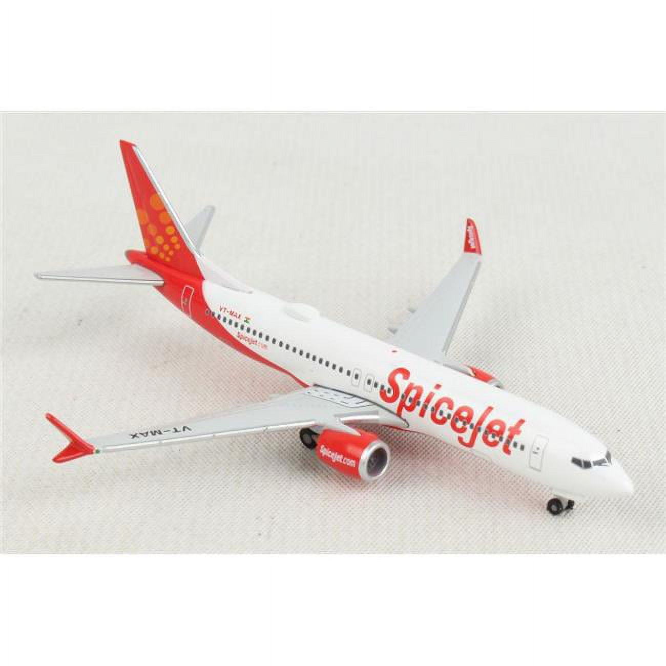 Herpa HE533638 Spicejet 737MAX8 1-500 Aircraft - Walmart.com