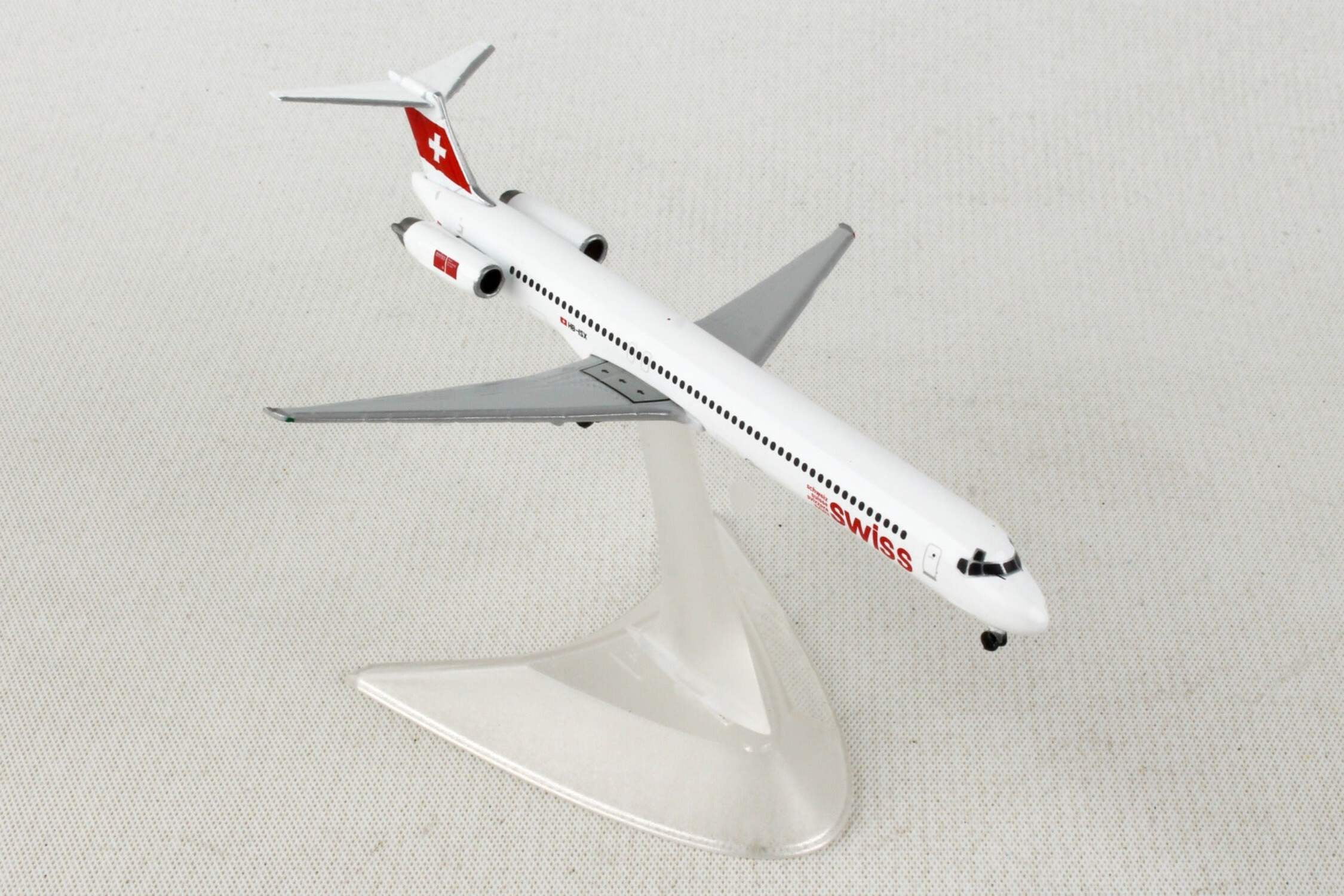 Herpa HE535977 1-500 Scale Swiss Air Lines Mcdonnell Douglas-83 Model ...