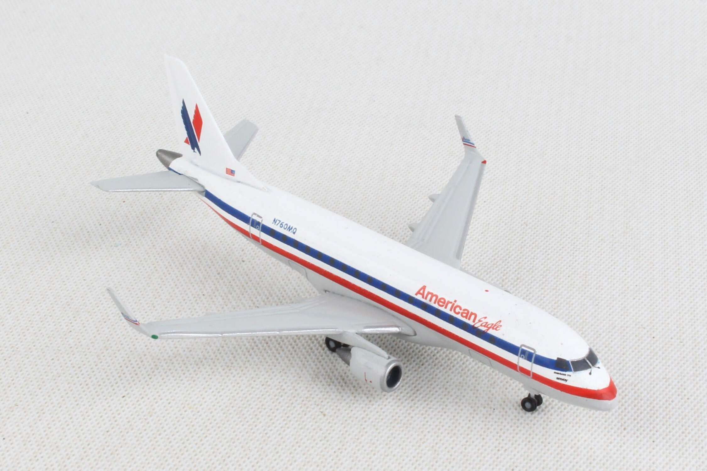 Herpa HE536196 1-500 Scale American Eagle E170 Heritage Livery Model ...