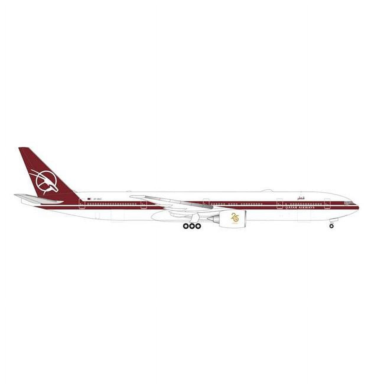 Herpa HE536561 1-500 Scale 25 Years of Excellence Qatar Model Plane for ...