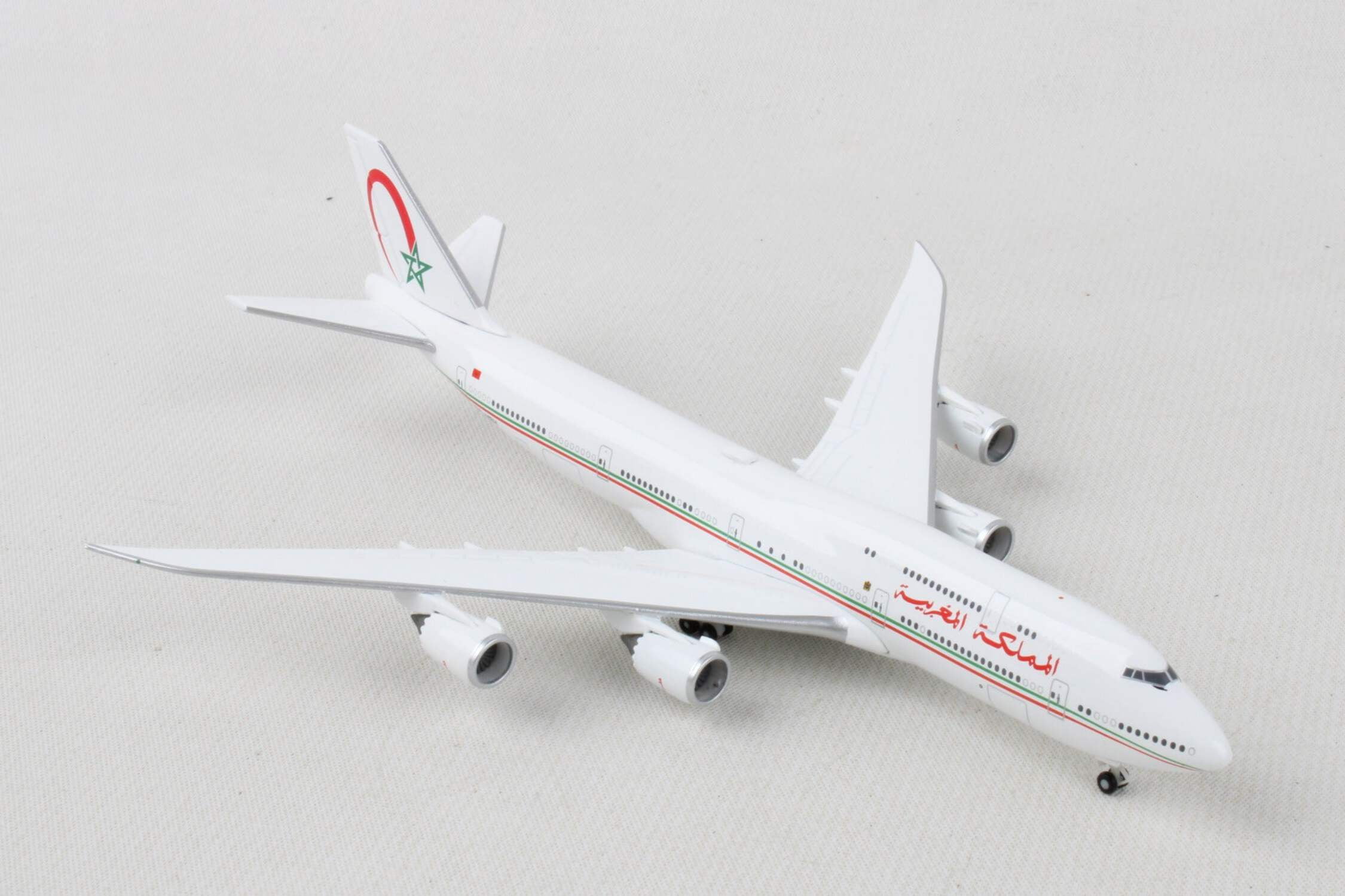 Herpa HE536882 1-500 Scale Aircraft Model Plane for Morocco Government ...