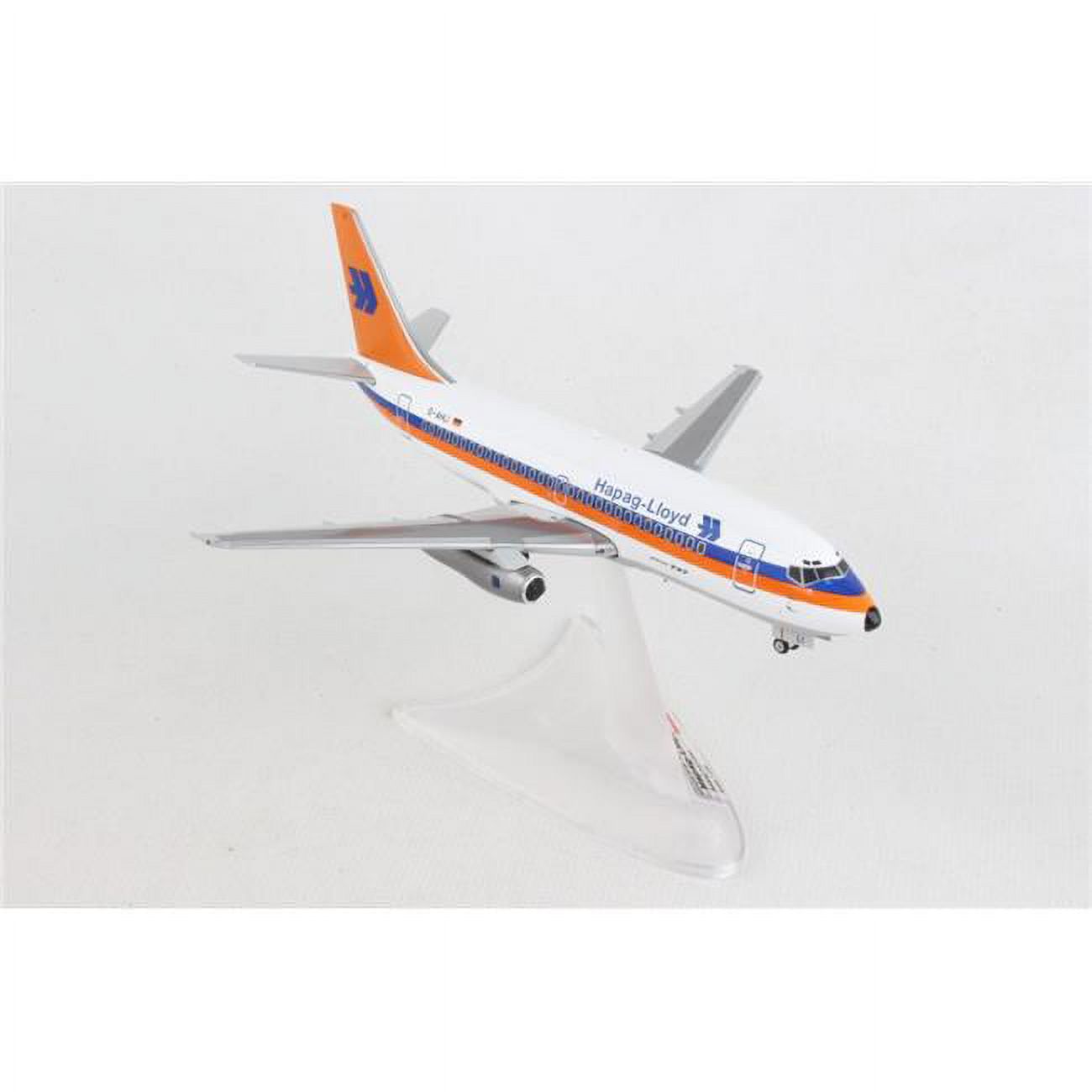 Herpa HE572132 1-200 Scale Hapag-Lloyd 737-200 Model Aircraft Toy ...