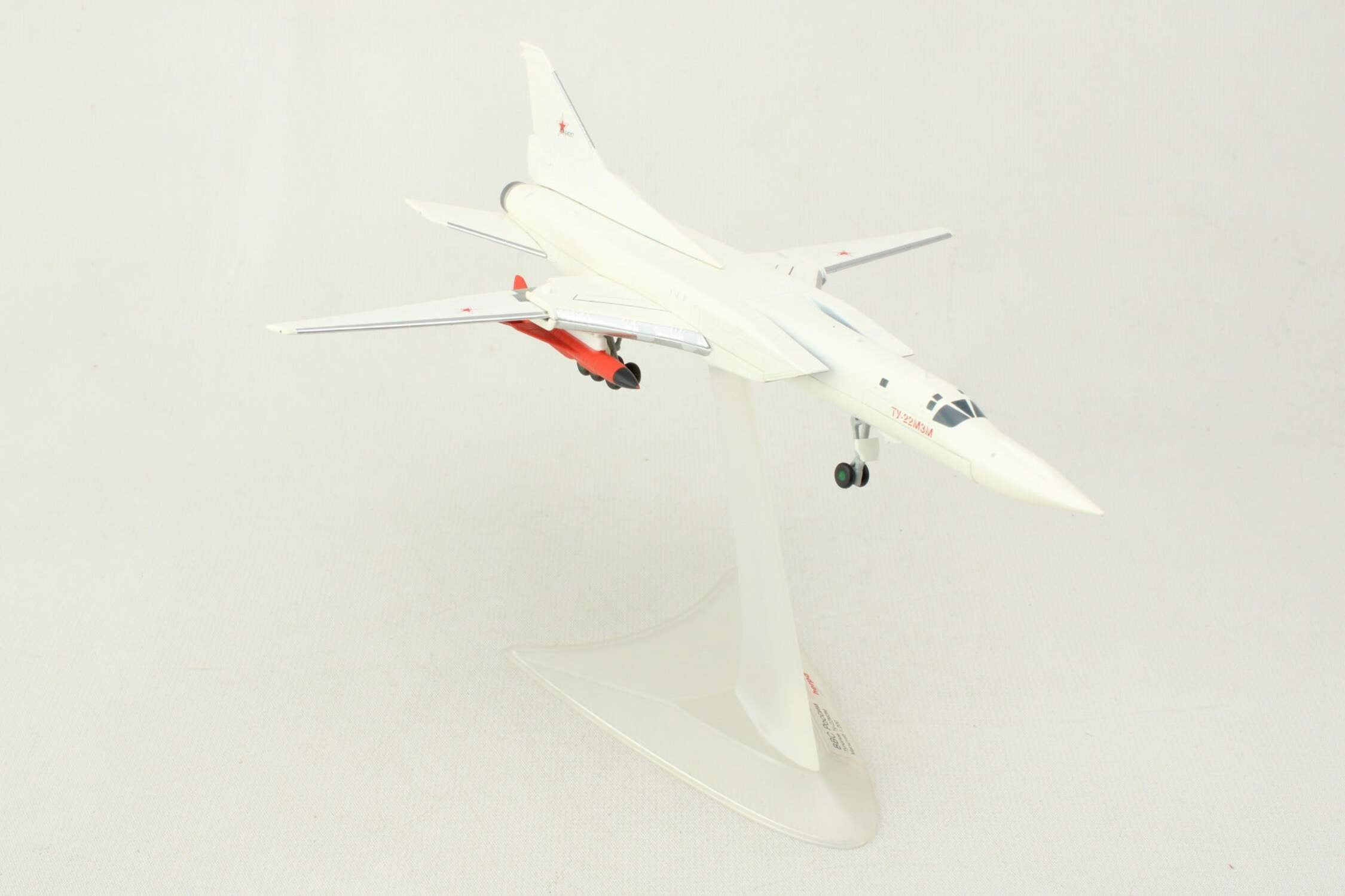 Herpa HE572149 1-200 Scale Tupolev TU22M3M Backfire Prototype Model ...