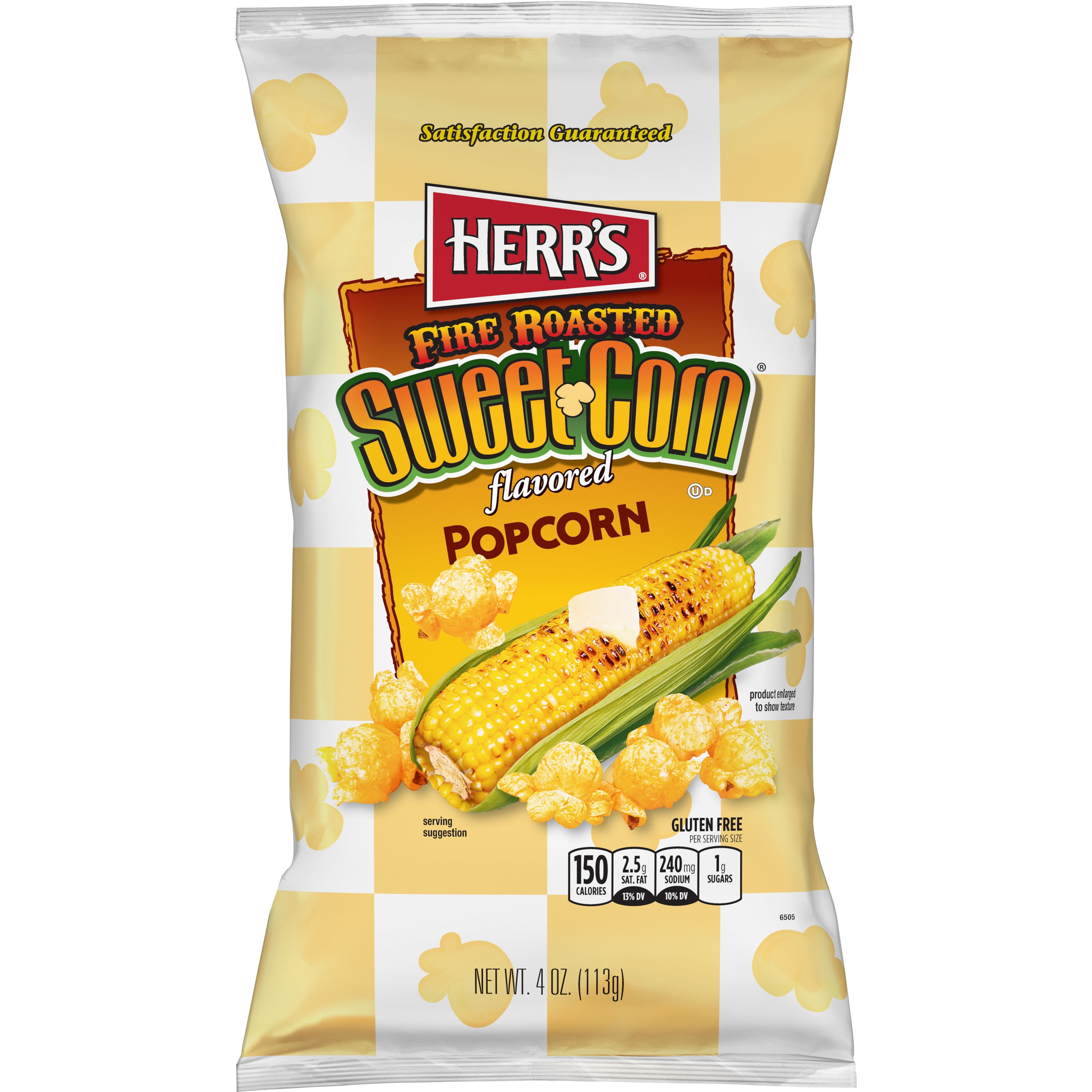 Herr's Fire Roasted Sweet Corn Popcorn 4 oz - Walmart.com