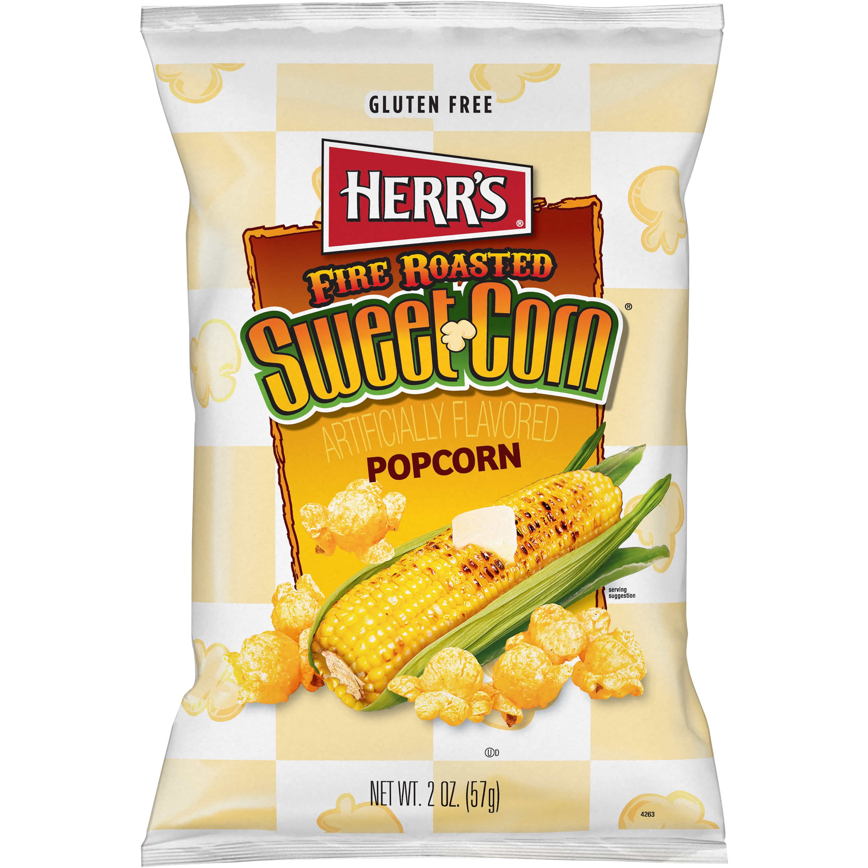 Herr's Fire Roasted Sweet Corn Popcorn - Walmart.com