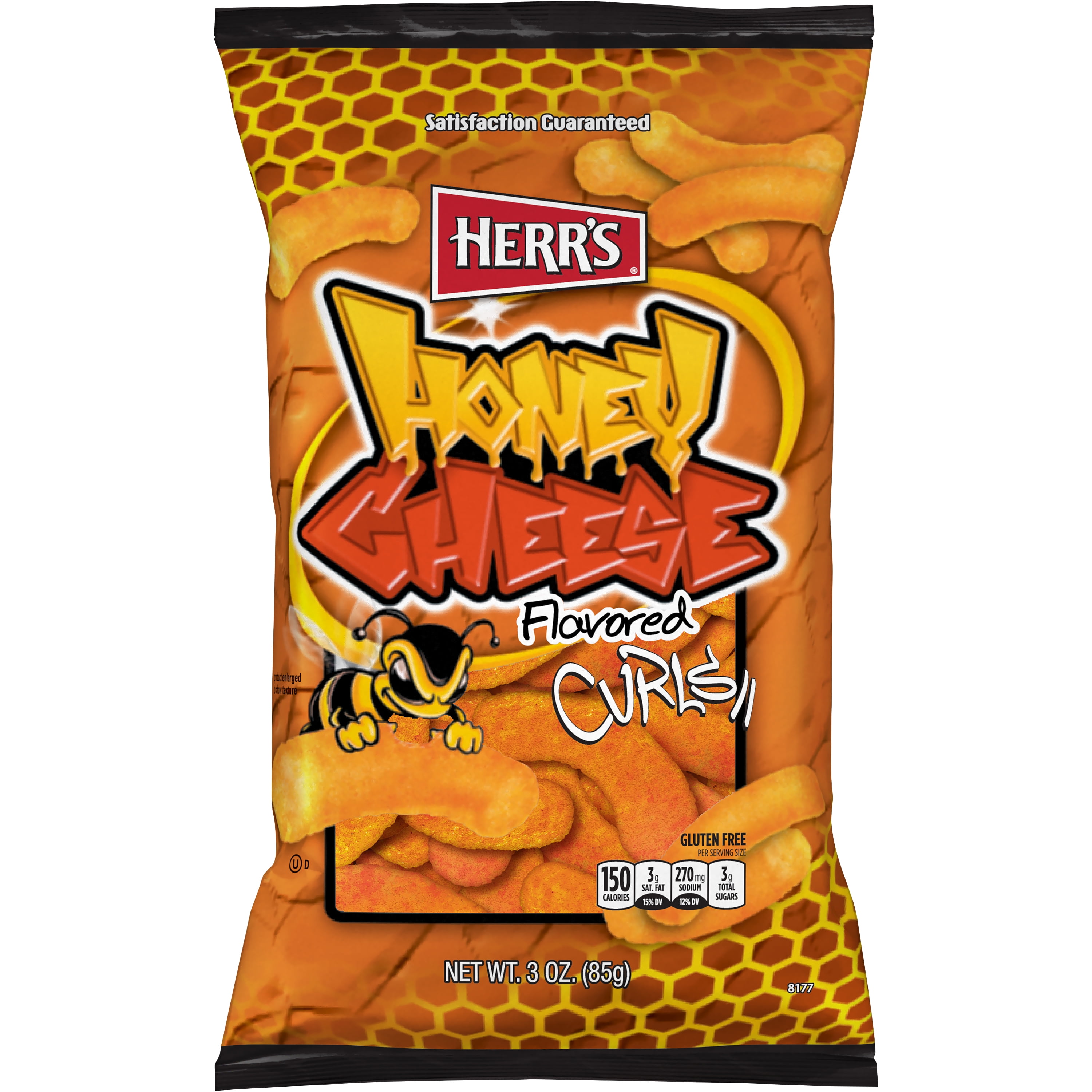 Herr's Honey Cheese Curls - Walmart.com