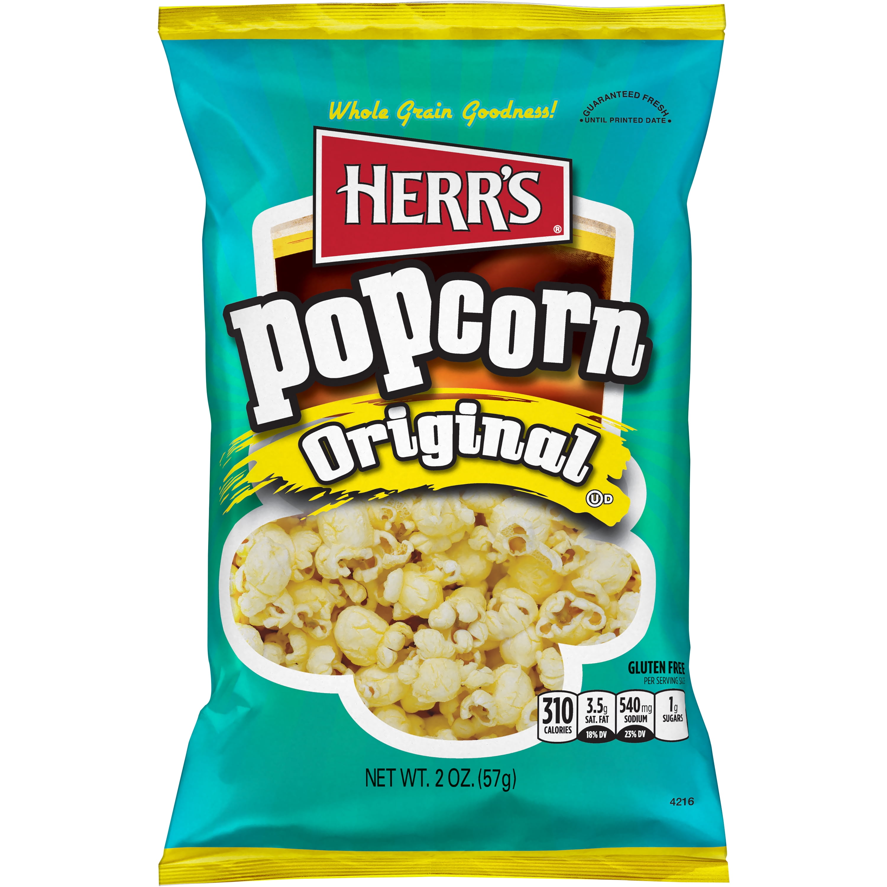 Herr's Original Popcorn, 2 oz. - Walmart.com