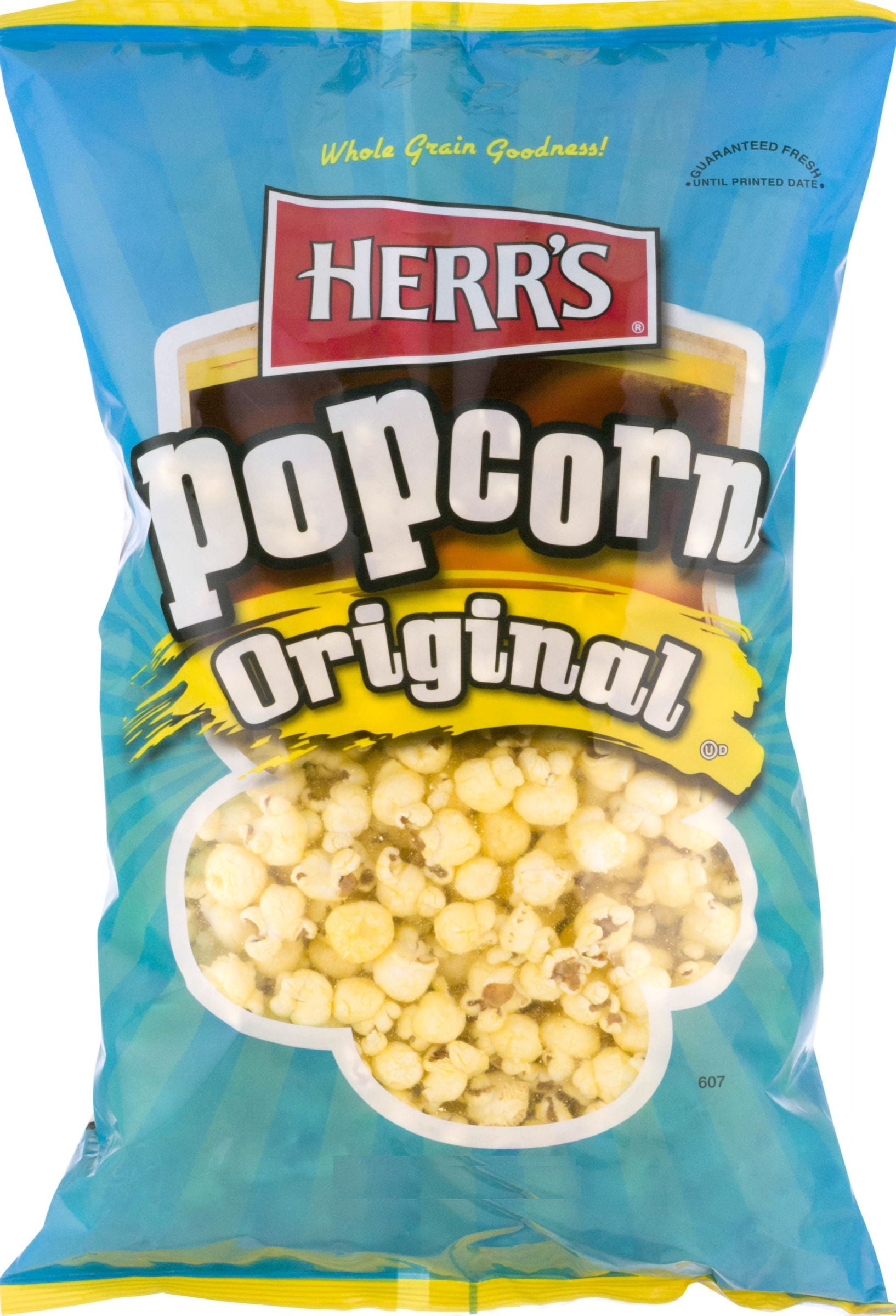Herr's Original Popcorn, 3-Pack 6 oz. Family Size Bags - Walmart.com