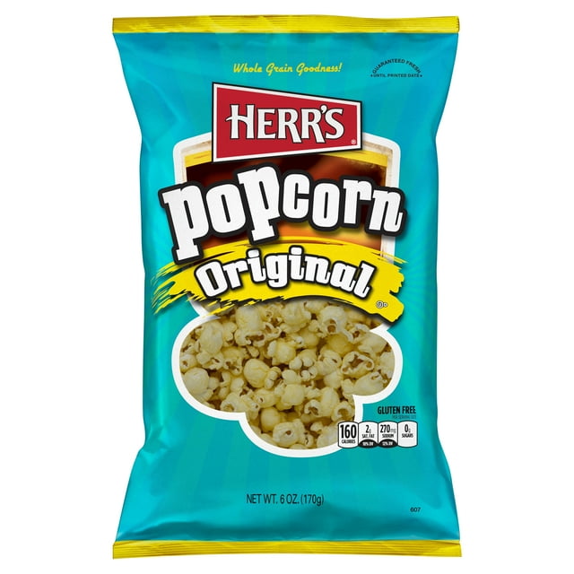 Herr's Original Popcorn, 6 oz - Walmart.com