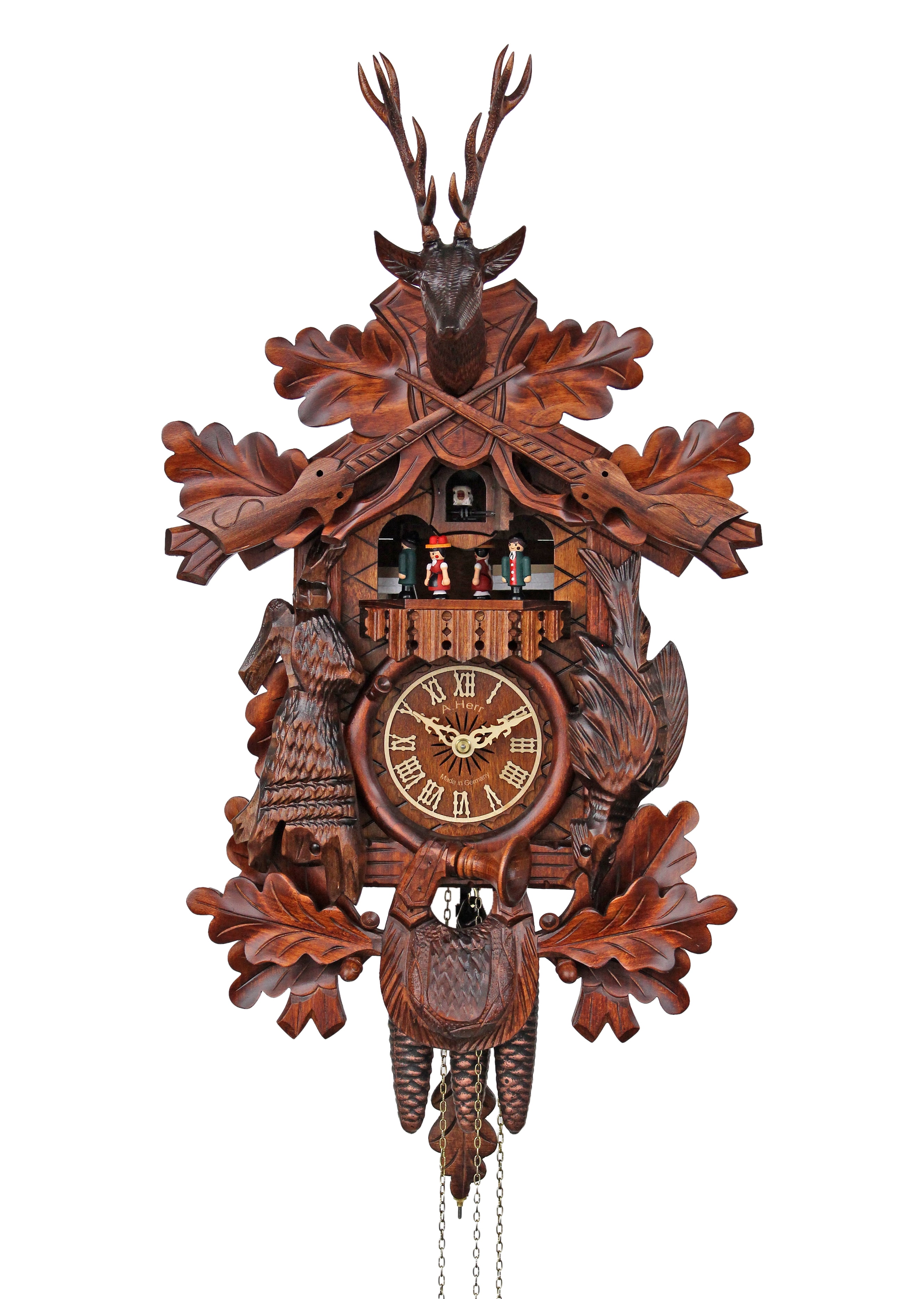 HerrZeit by Adolf Herr Cuckoo Clock - After the Hunt - Walmart.com