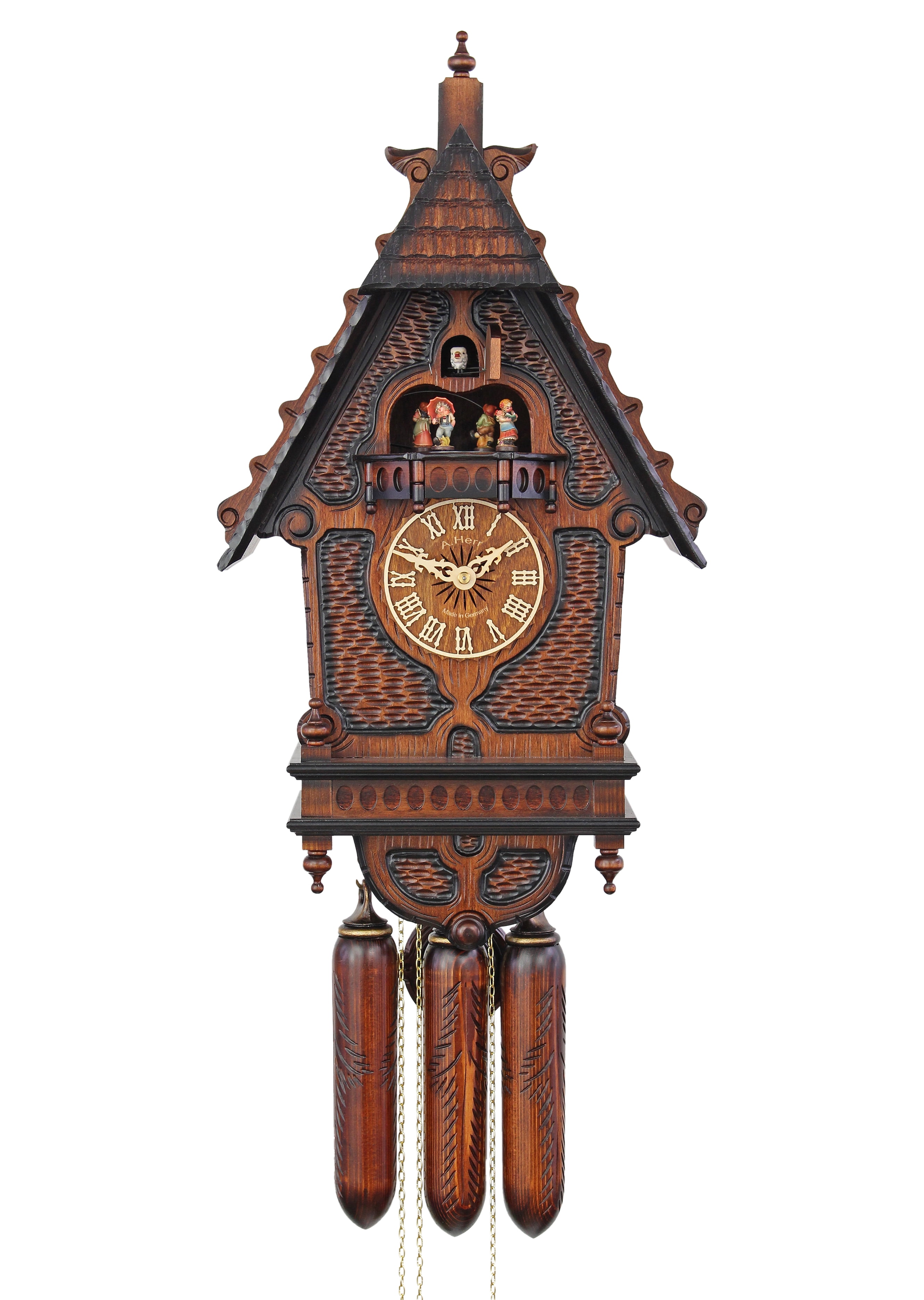 HerrZeit by Adolf Herr Cuckoo Clock - The 1870's Railway House Clock ...