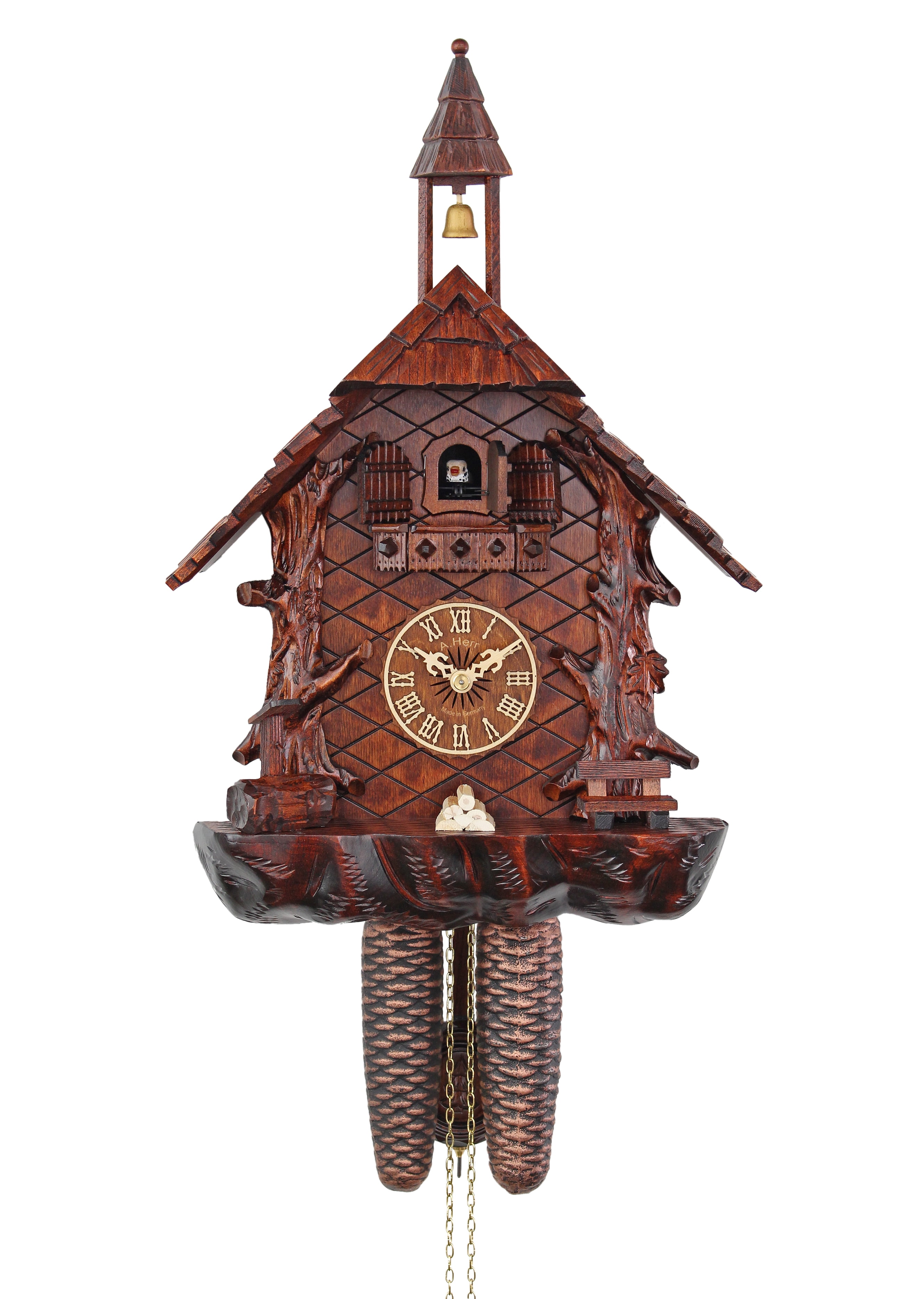 HerrZeit by Adolf Herr Cuckoo Clock - The Black Forest House - Walmart.com