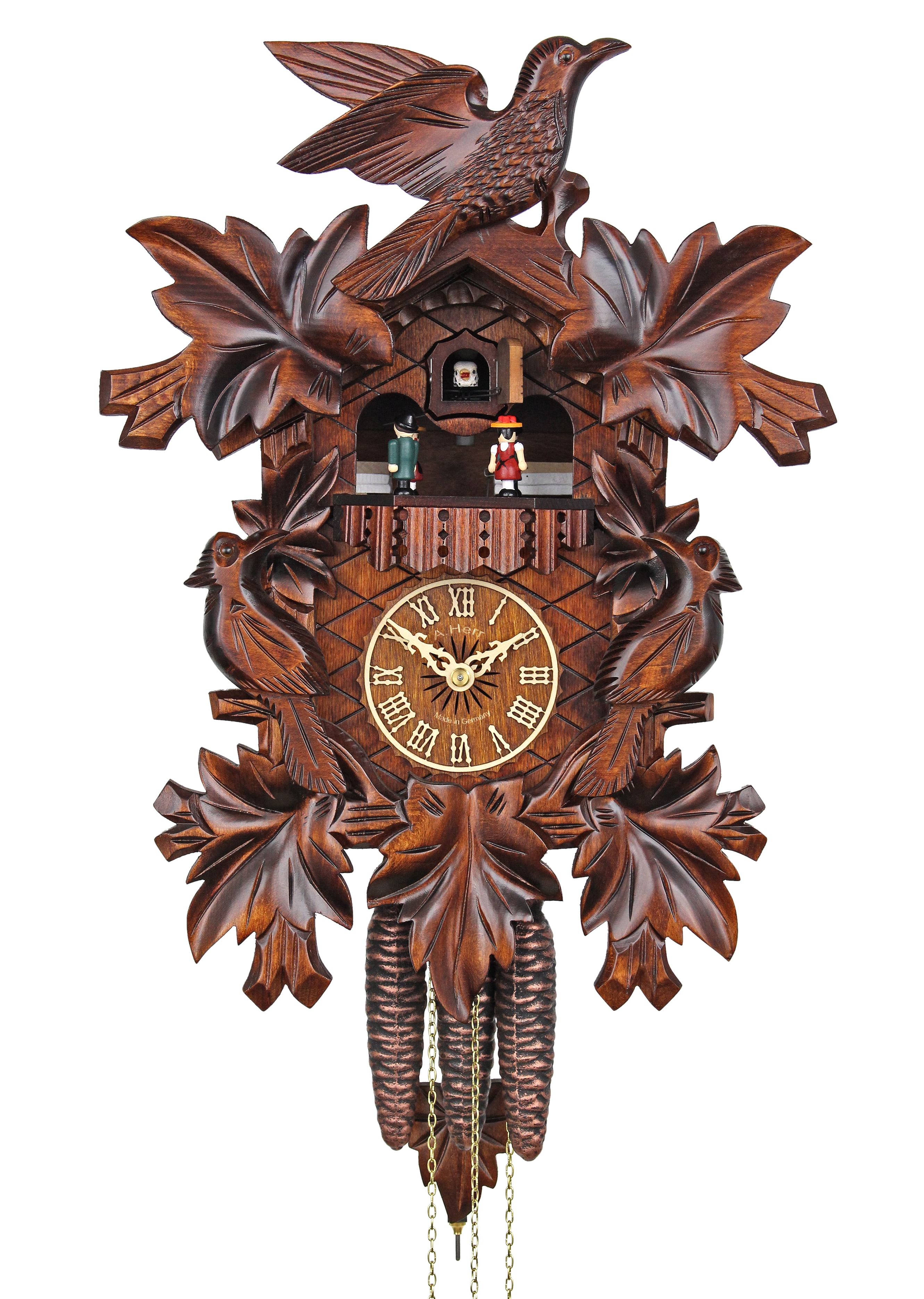 HerrZeit by Adolf Herr Cuckoo Clock - The Cuckoo Bird Family - Walmart.com
